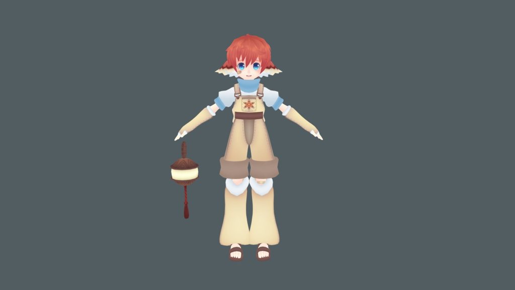Tasky - 3D model by Nat (@natton) [d5db642] - Sketchfab