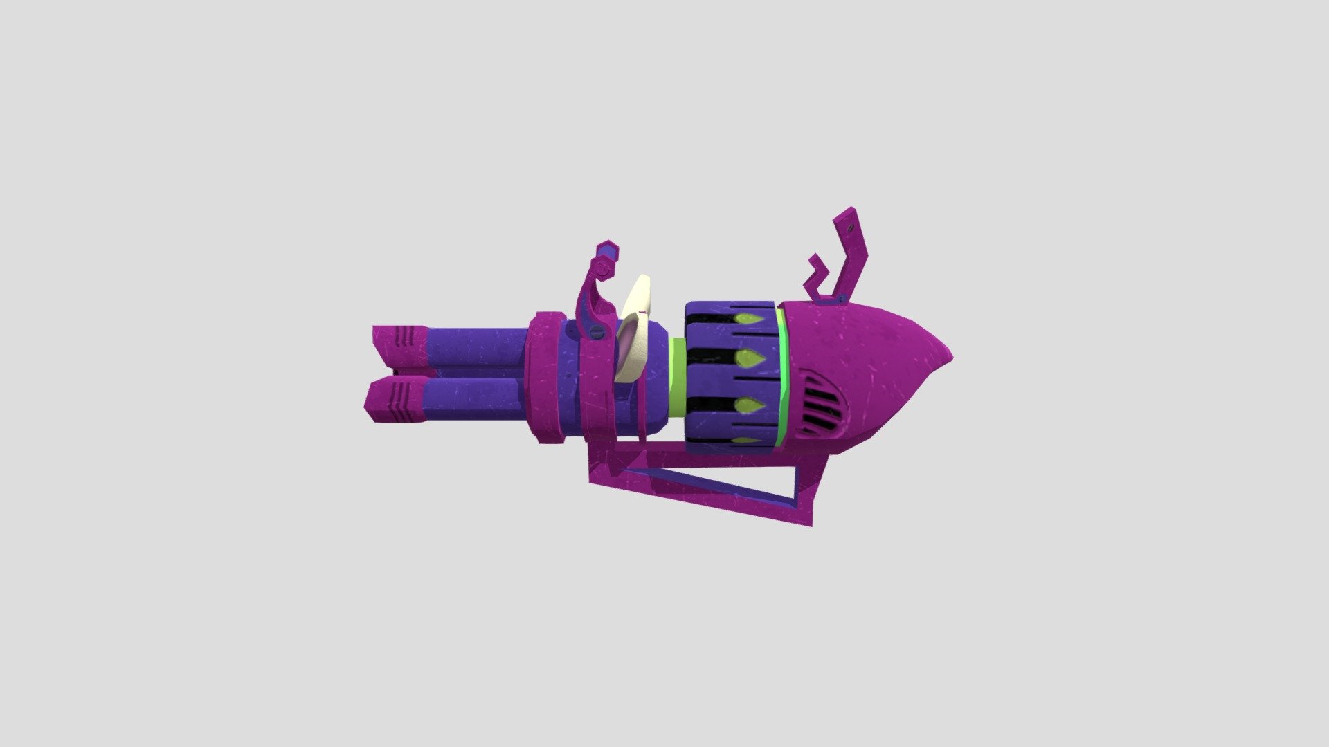 Intern United Gamers - Jinx: Machine gun - 3D model by mnac187 (@mnac ...
