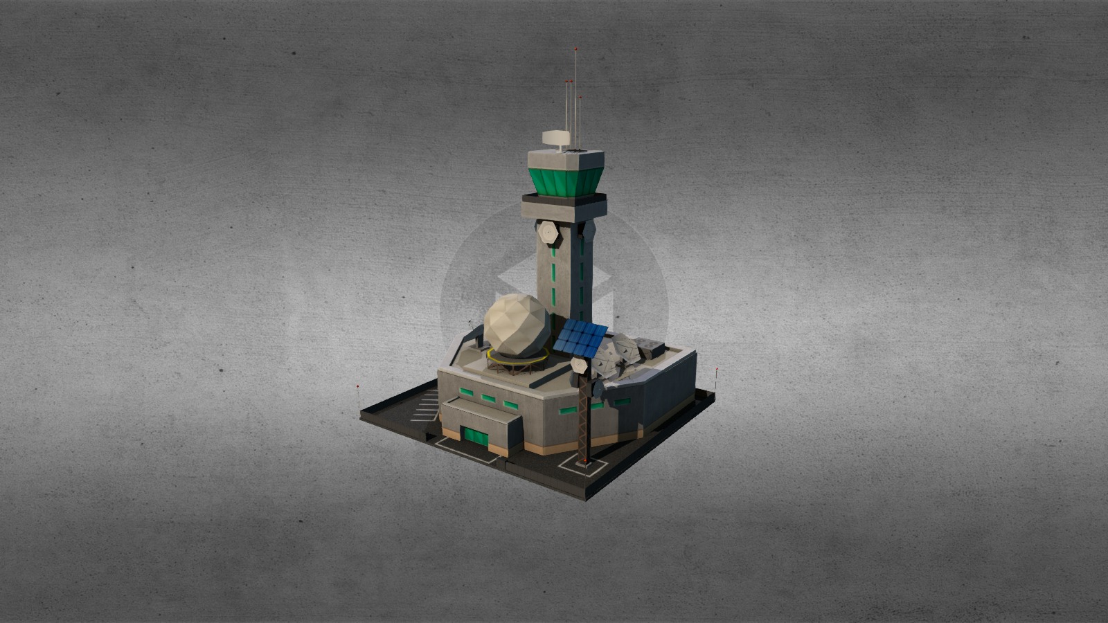 Command & Control Centre - 3D model by youmeng [d5dd164] - Sketchfab