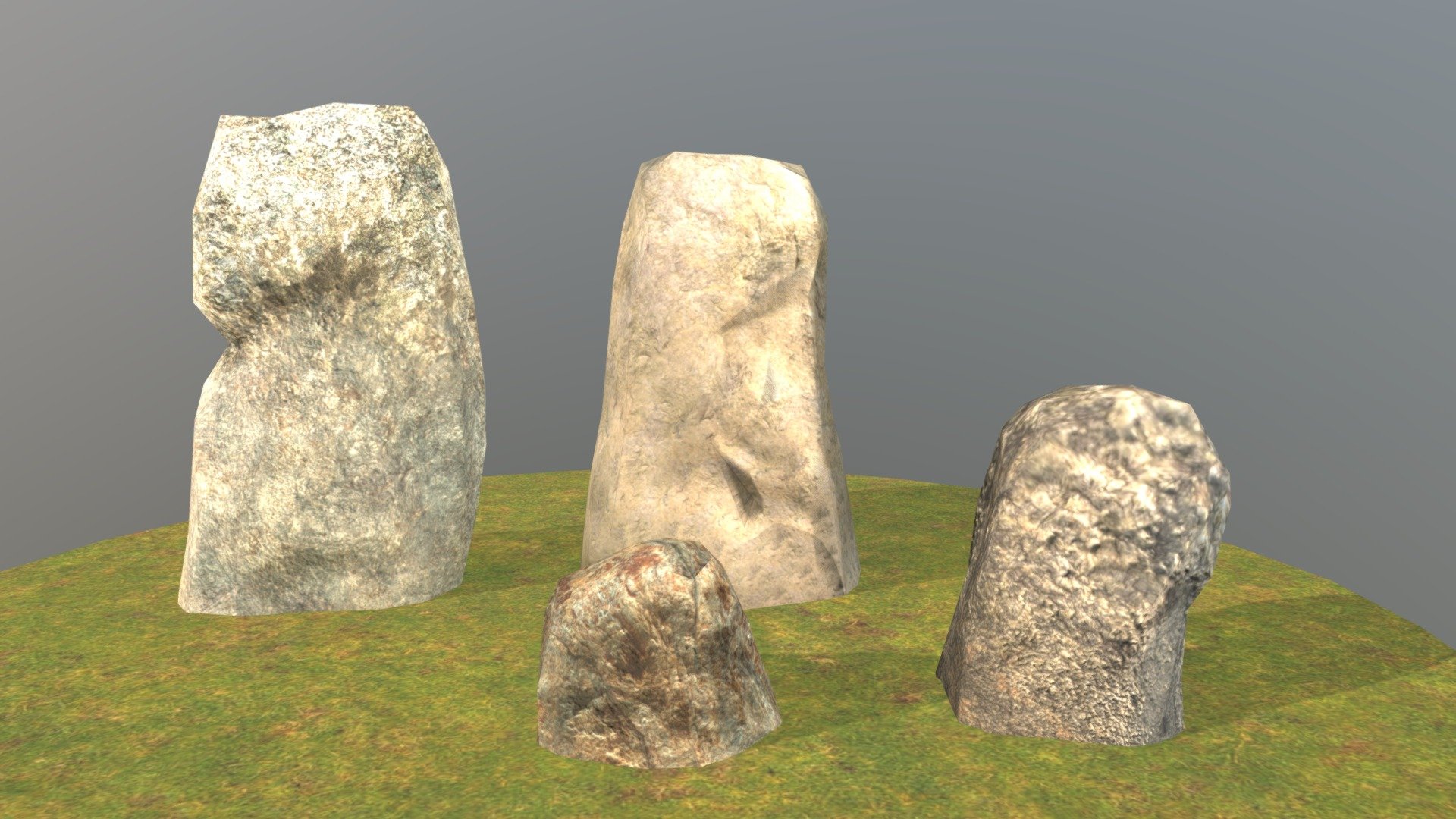 Stones - 3D model by honest_pilot [d5dd356] - Sketchfab