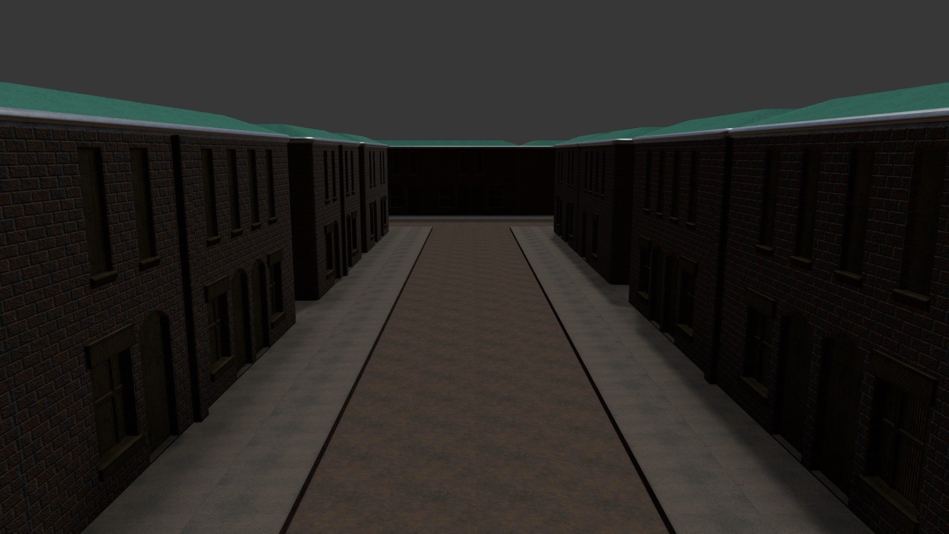 [FAN ART] Peaky Blinders Street | Modular style. - 3D model by ...