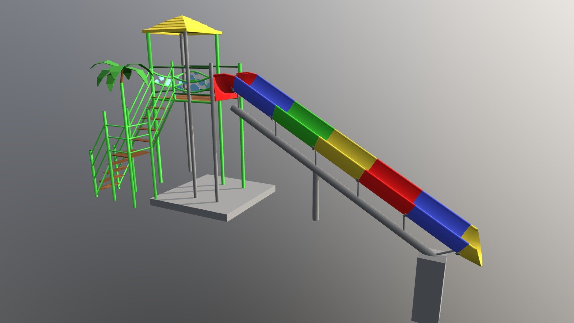 TOBOGAN ACUATICO 4 - 3D model by DROF S.A (@santiagogalassi) [d5e1305 ...