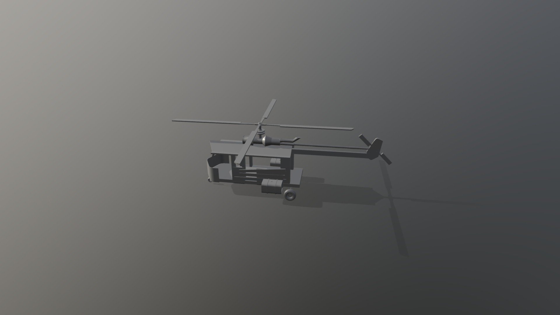 3D Abandoned Scraped Helicopter Model Asset - 3D model by Partho Parekh ...