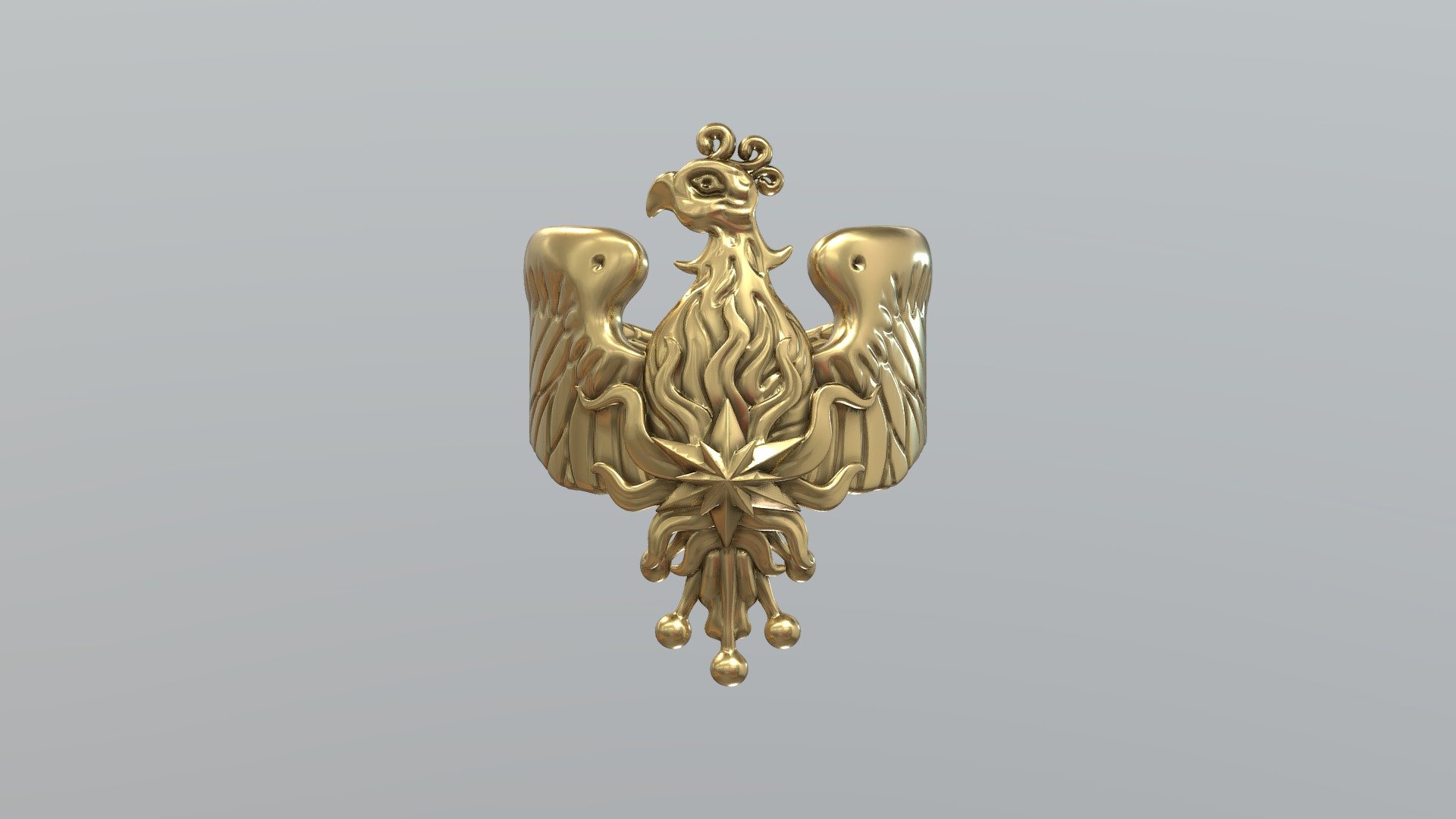 Phoenix Ring - 3D model by zs85 [d5e3075] - Sketchfab