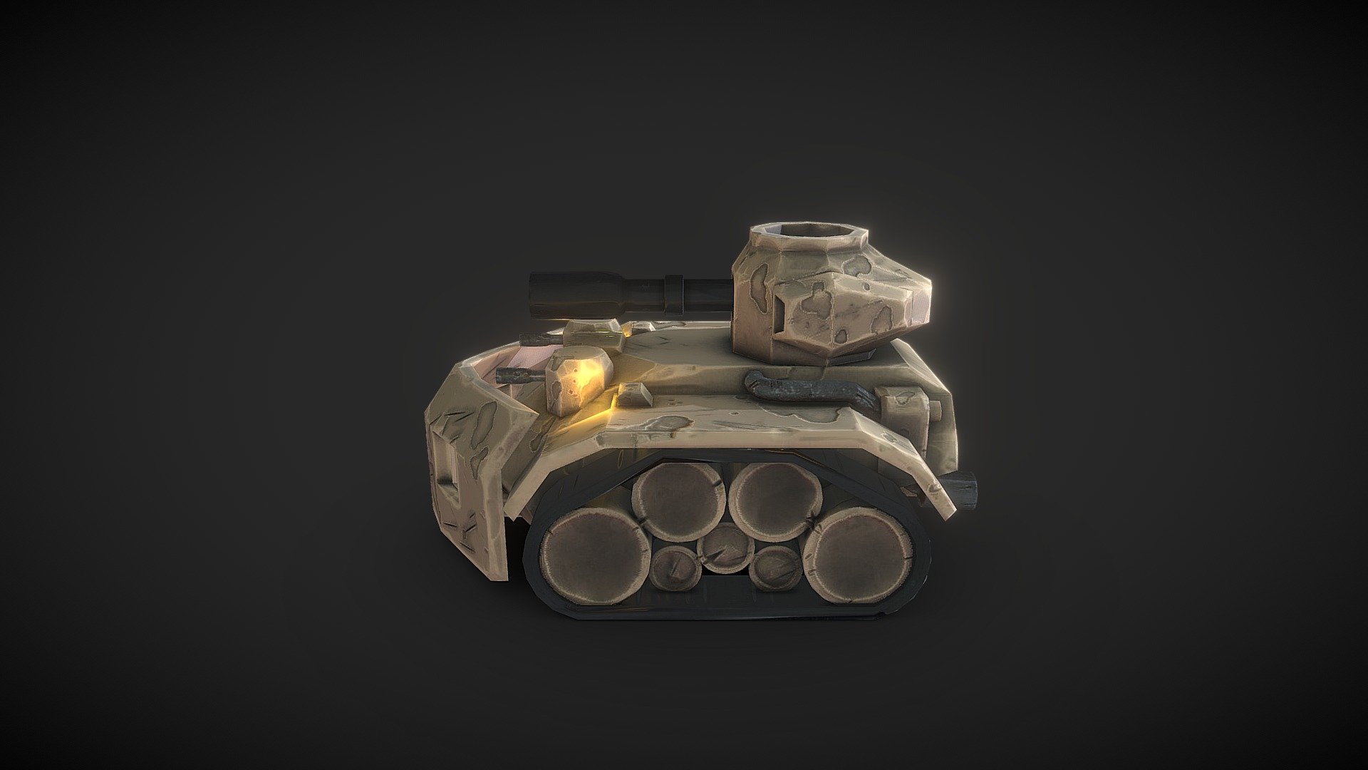 Felix Tank - 3D model by Berat Akdemir (@icebersky) [d5e323b] - Sketchfab