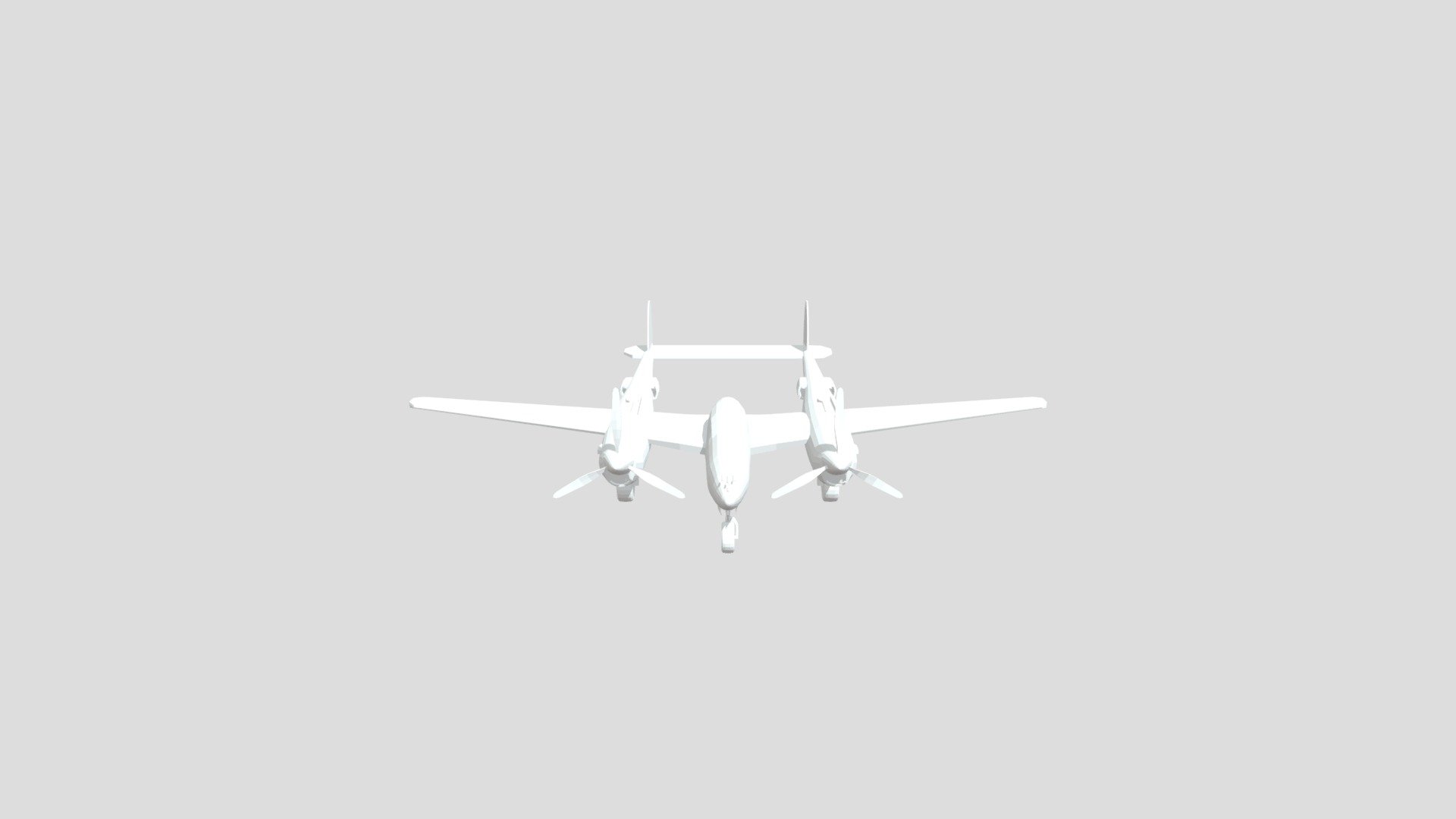 Low Poly Lockheed P38 Lighting - Download Free 3D model by ...