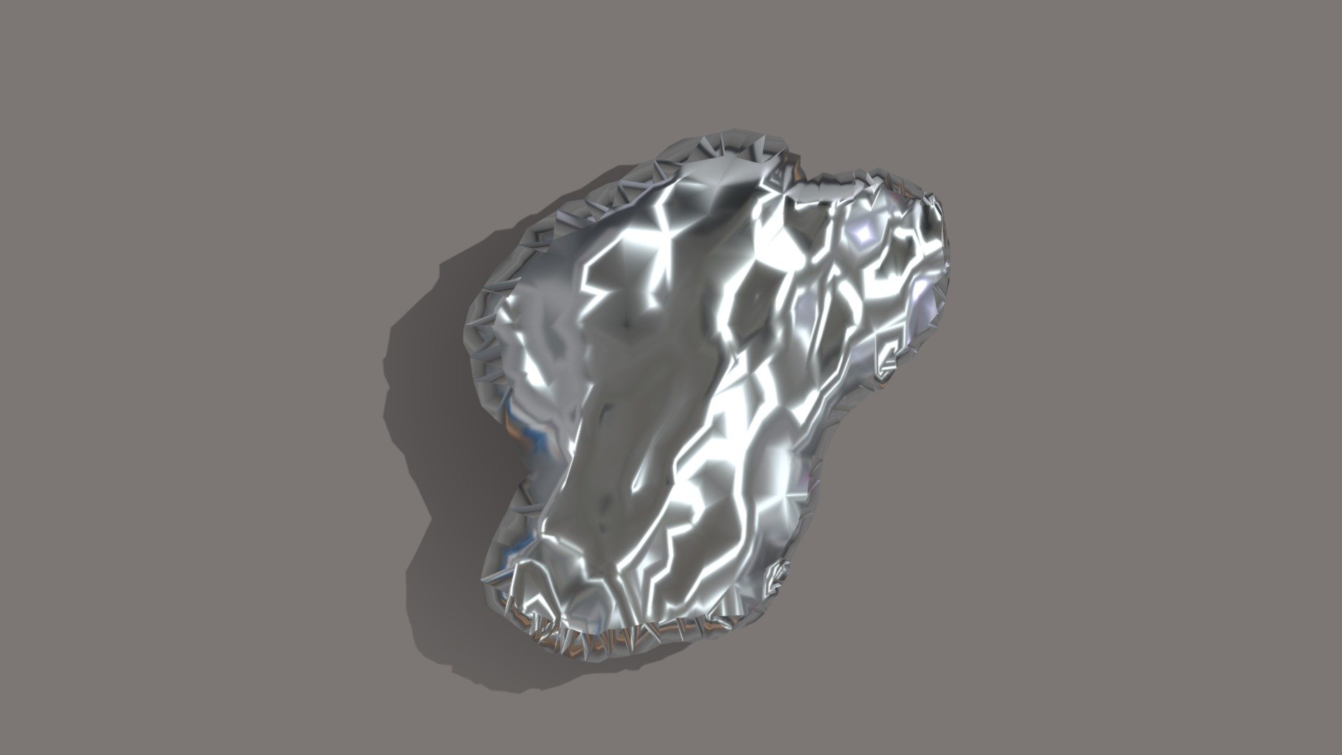 Silver Element Model 2 - 3D model by FlorinIoanRotaru [d5e622e] - Sketchfab