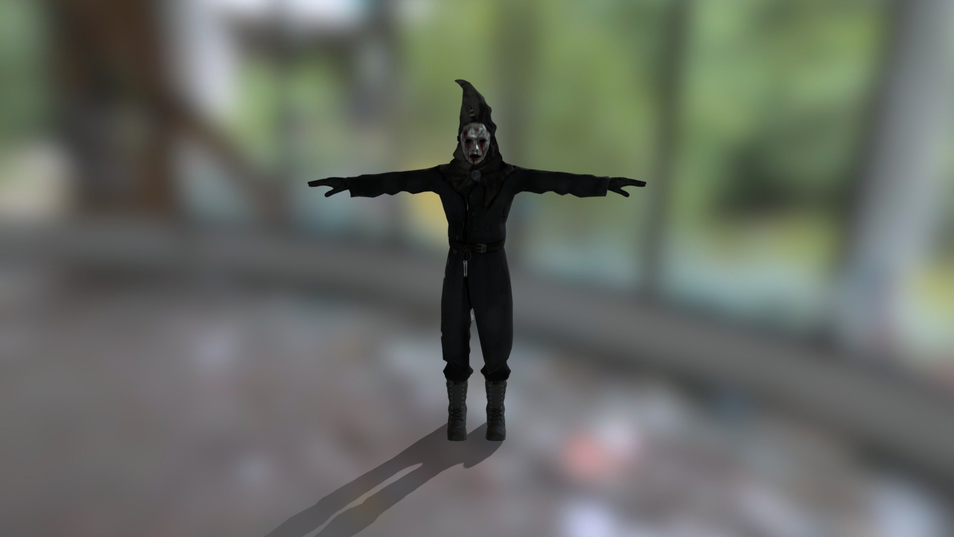 Creepy cultist guard - 3D model by Kaldrin [d5e7a46] - Sketchfab