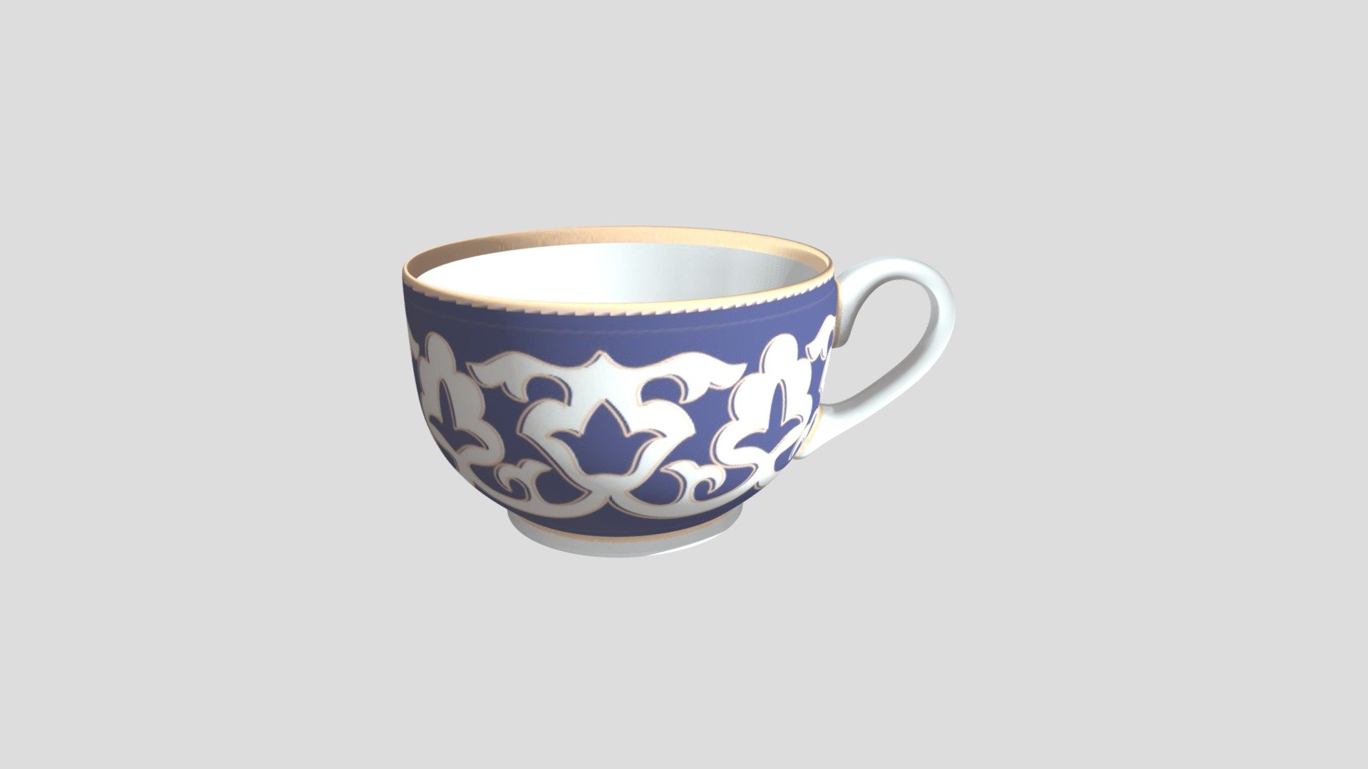 A cup Chashka - Download Free 3D model by Yaypan [d5e82cb] - Sketchfab
