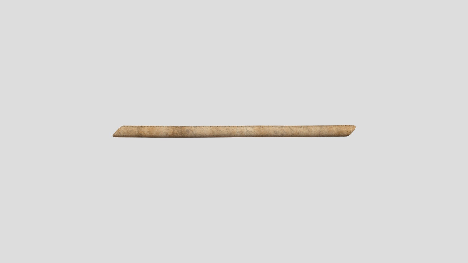 Wooden Ruler - Download Free 3D model by KOREA HERITAGE SERVICE [KHS ...