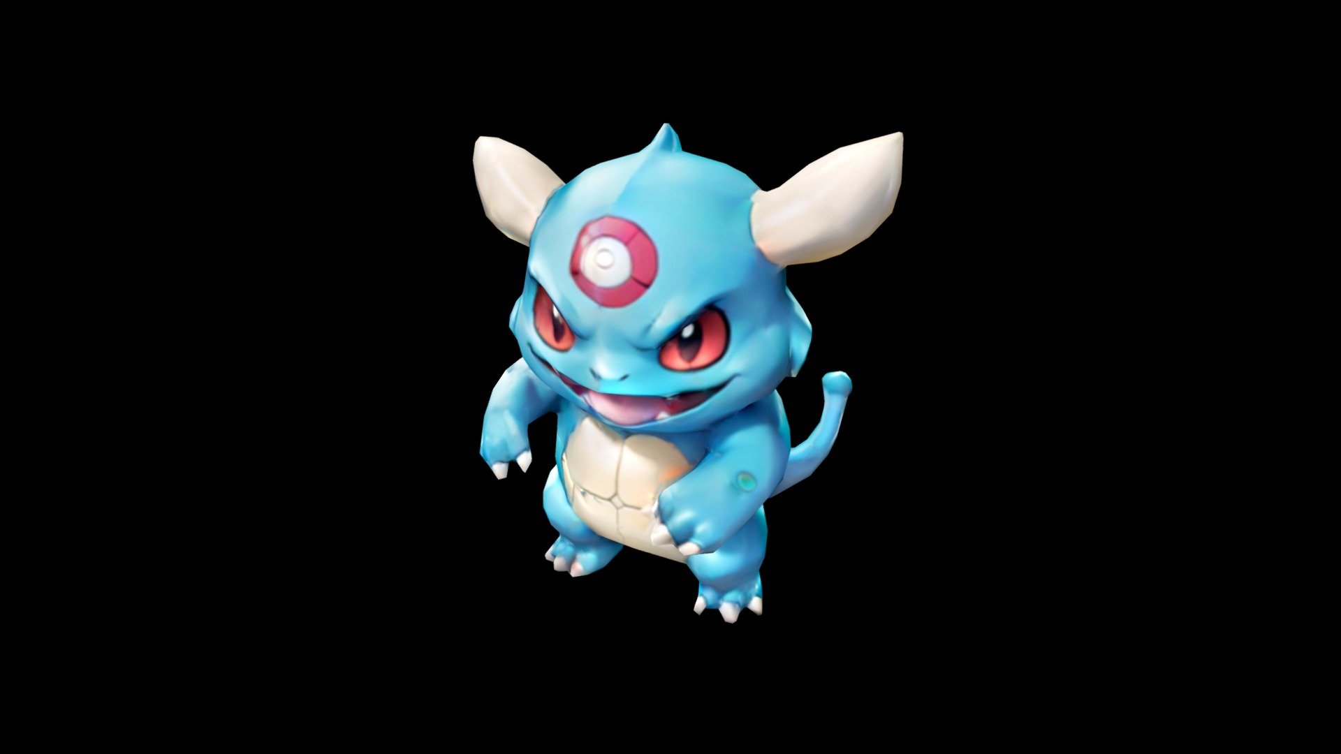 Pokémon character in a wooded area - Download Free 3D model by klrxyz ...