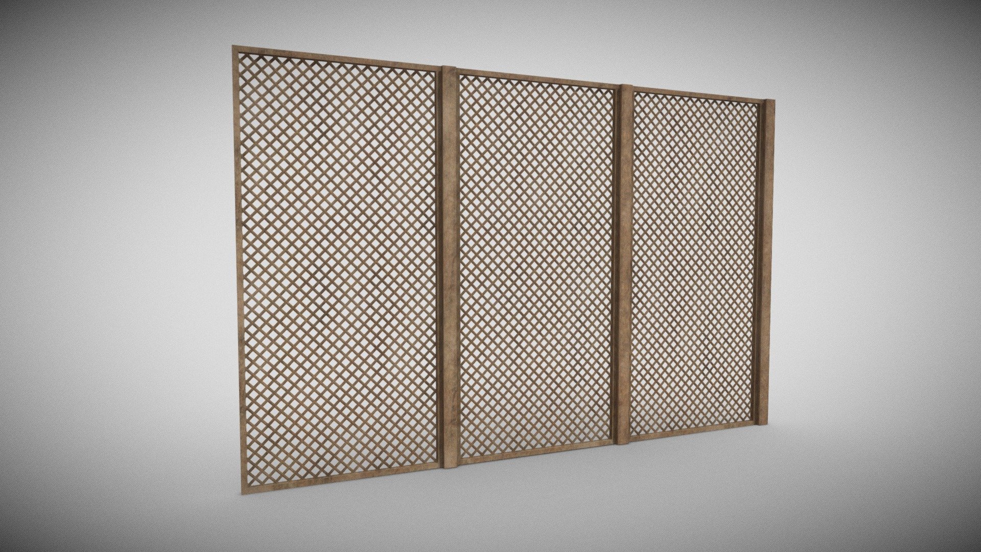 3D wooden separator 3D model model - 3D model by nvere [d5ecdeb ...