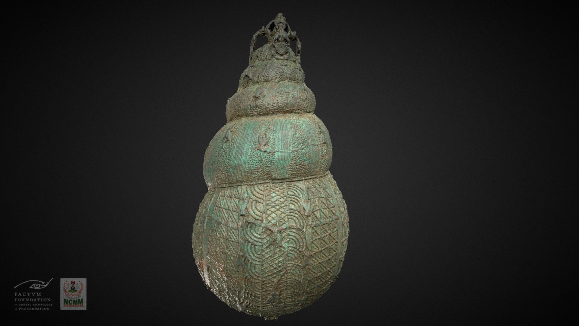 Igbo-Ukwu-Bronze-Shell - 3D model by Factum Foundation ...