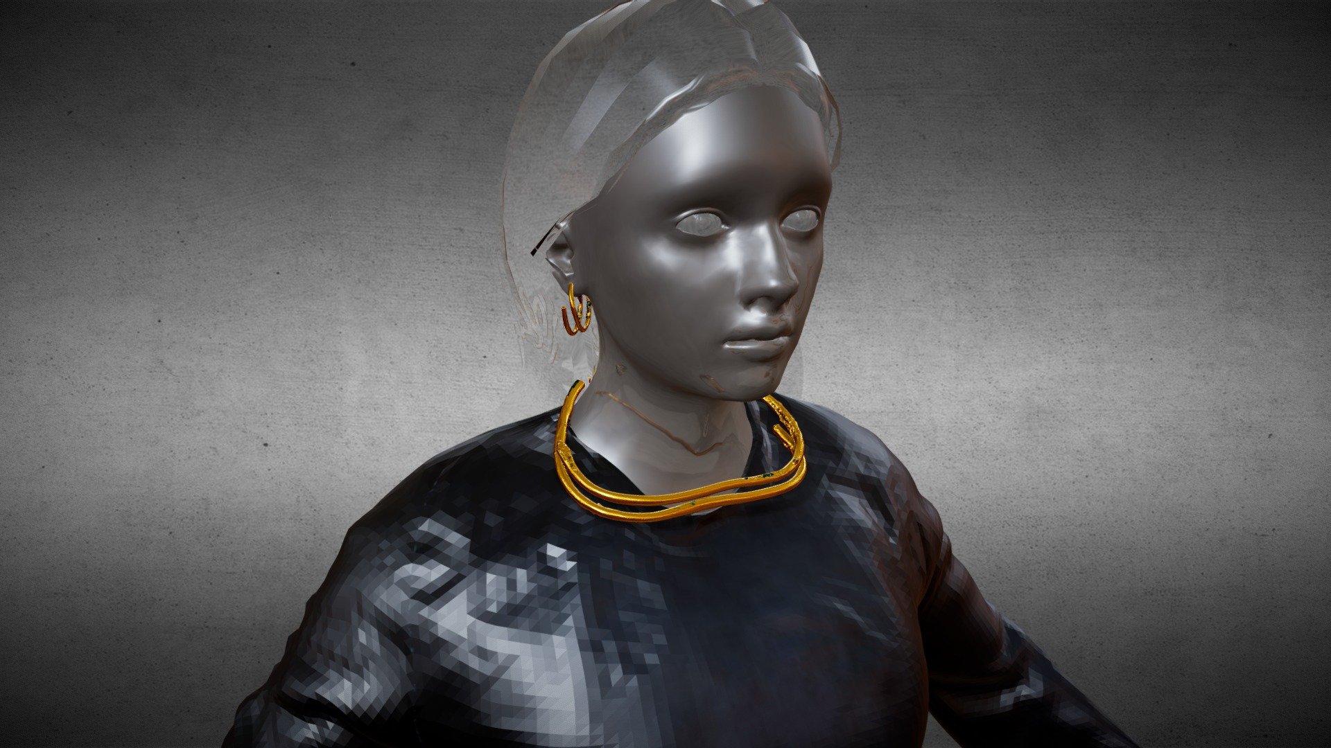 Noble woman of the Sarmatians (Reconstruction 2) - 3D model by Igor ...