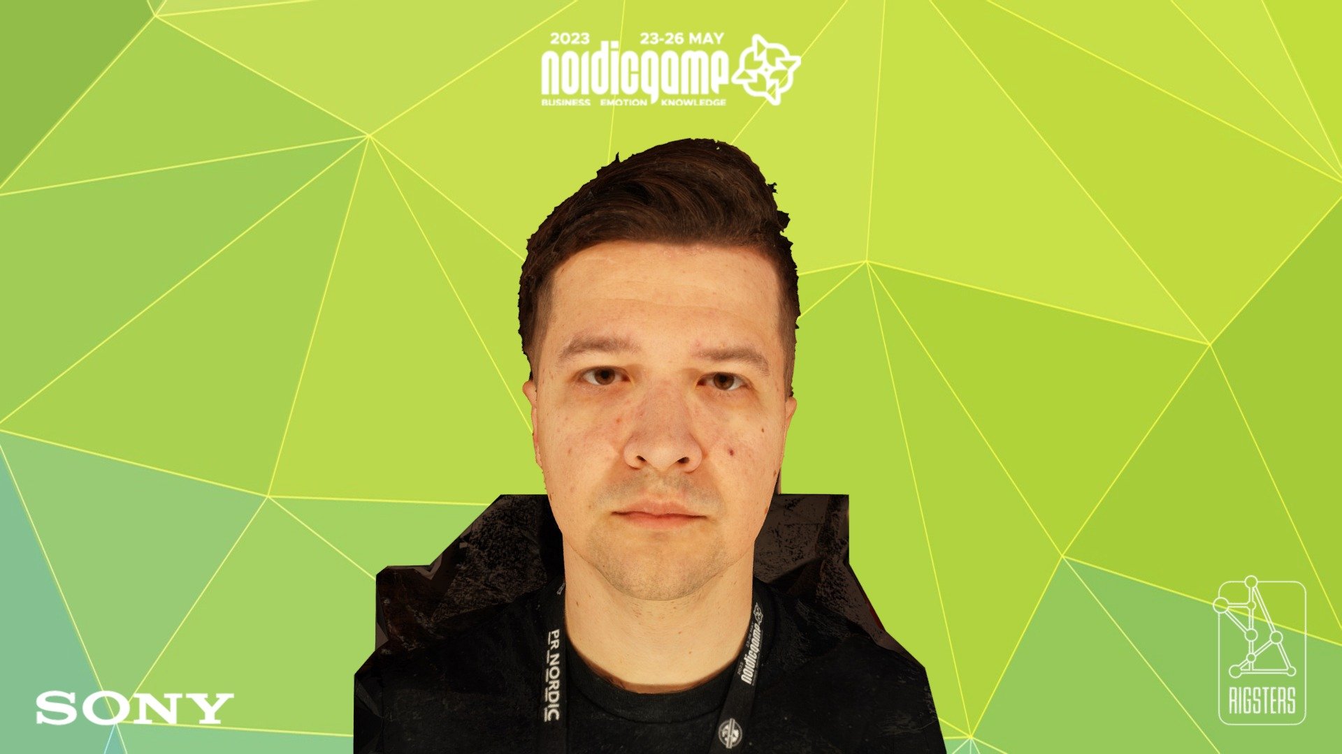 Dima - 3D model by Rigsters at the Nordic Game Conference (@nordicgame ...