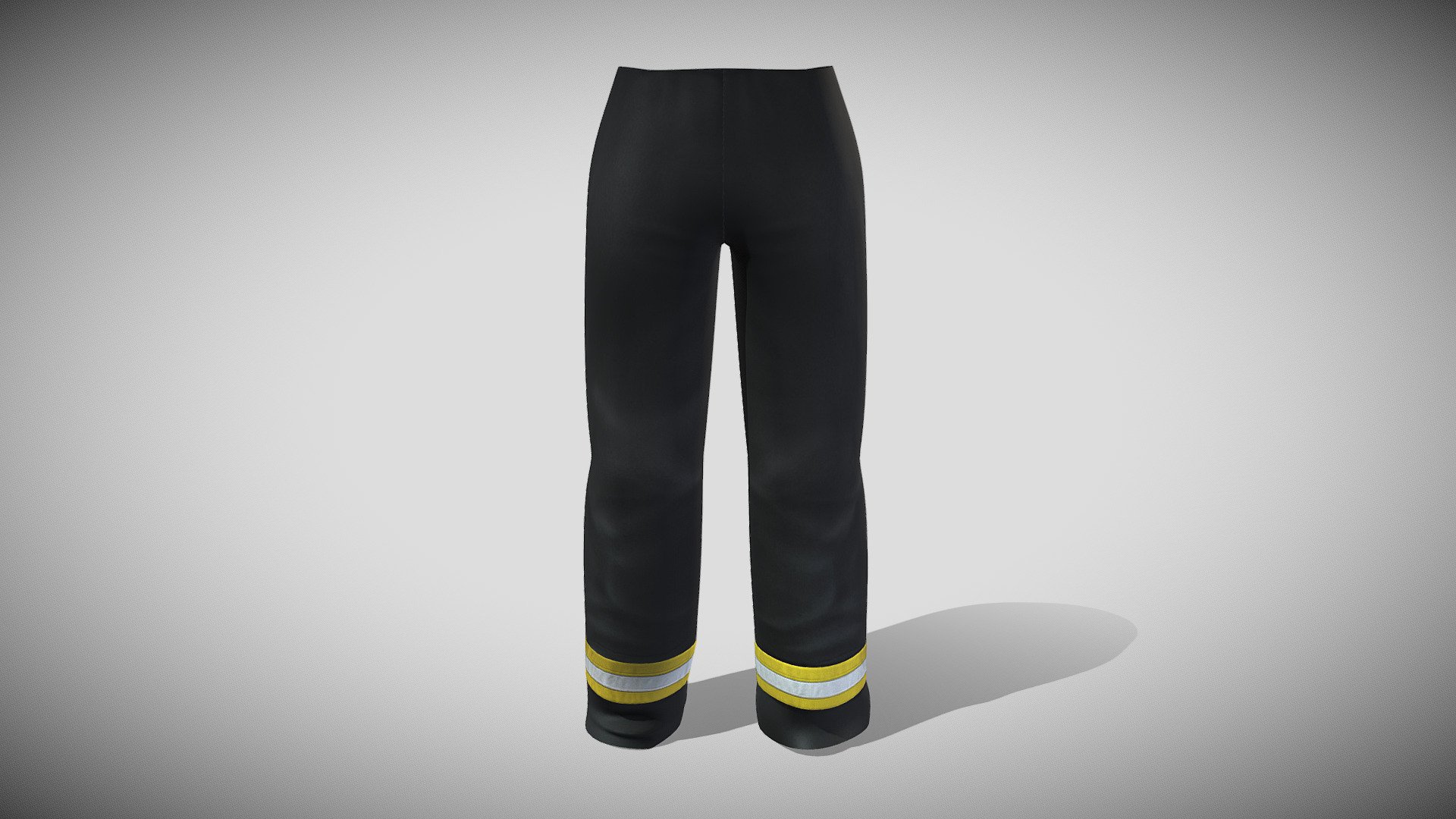 Men's Safety Hazard Work Pants - Buy Royalty Free 3D model by 3dia ...