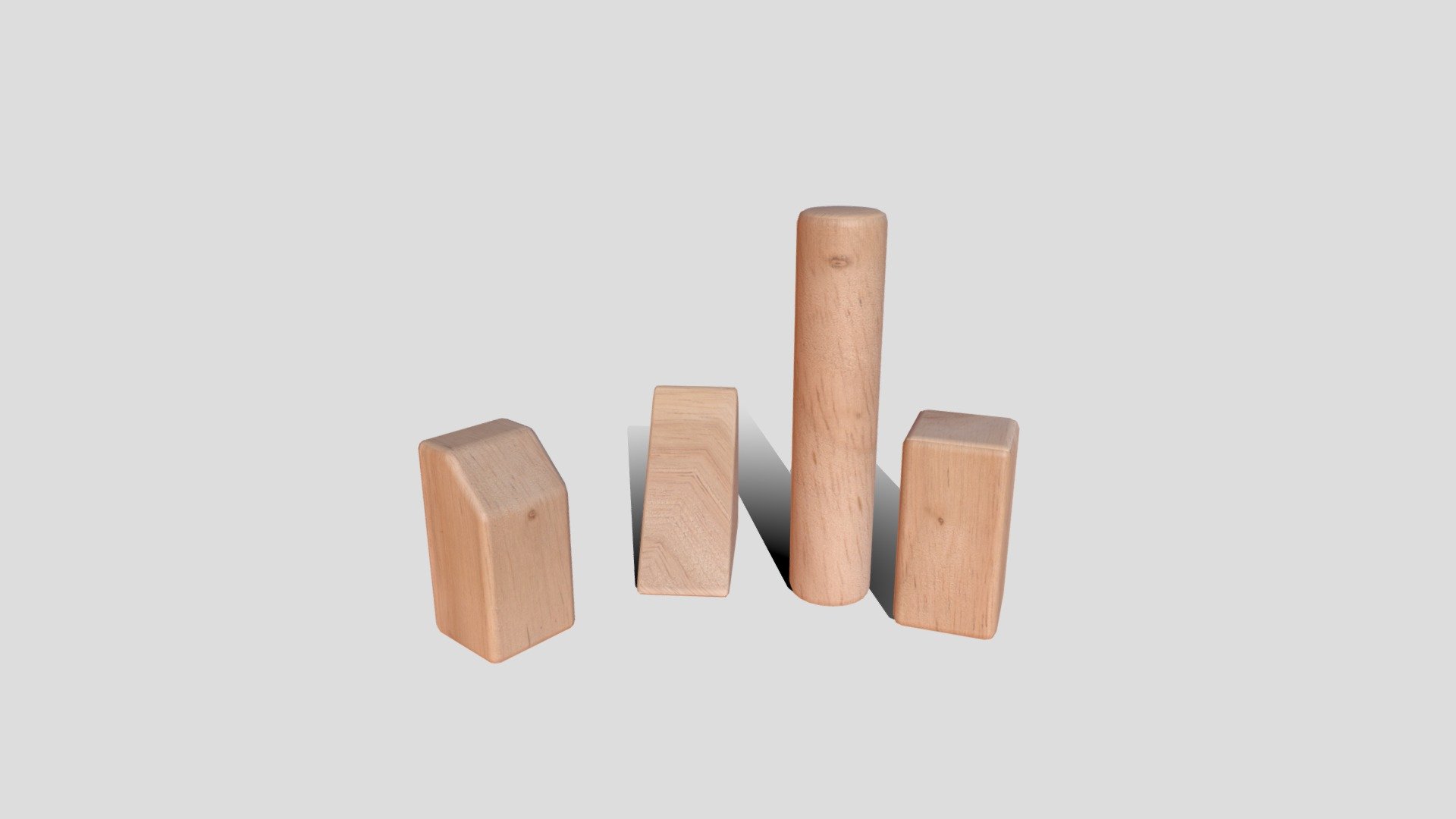 wood block - 3D model by jjsaw [d5f1dab] - Sketchfab
