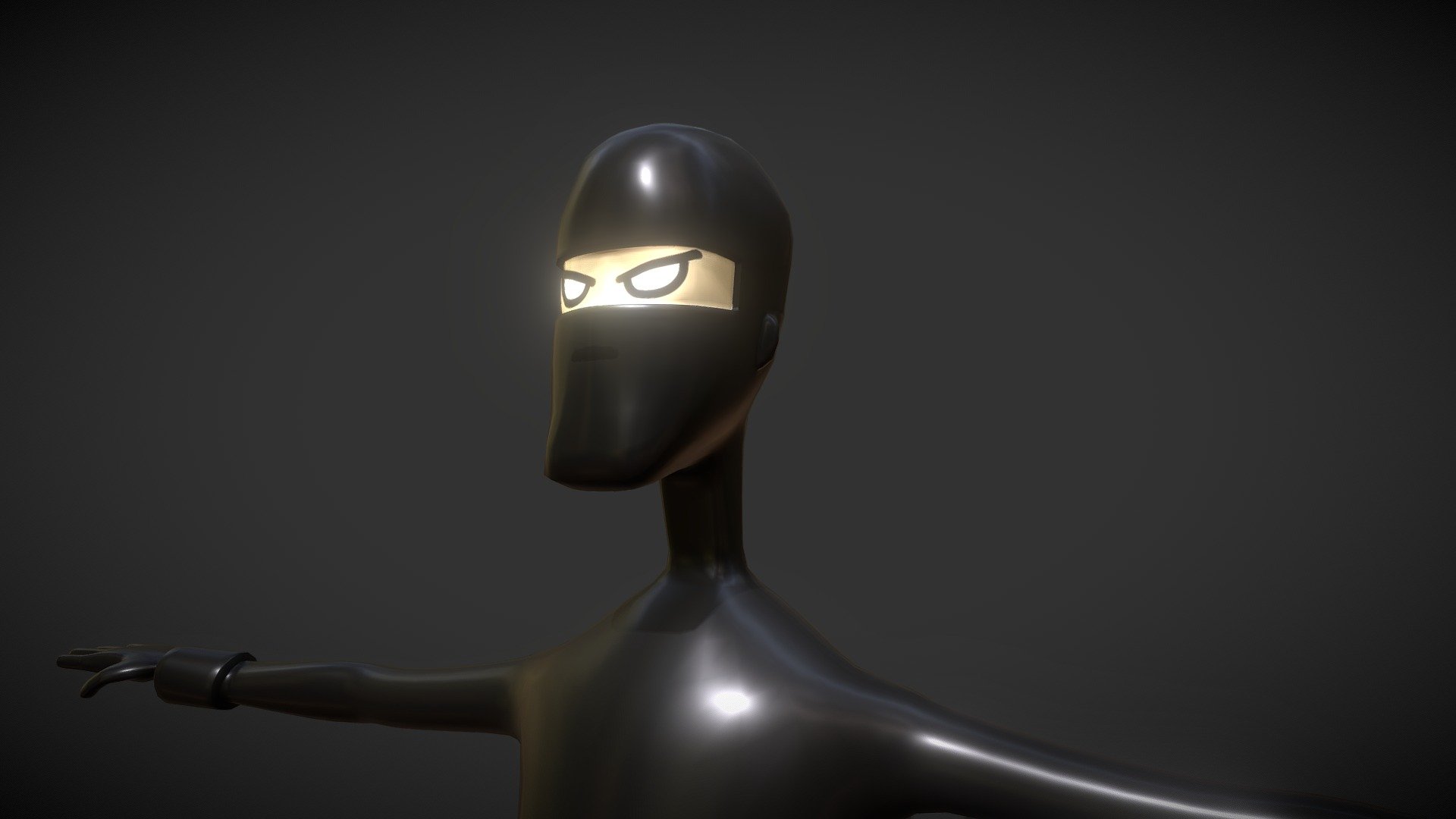 Ninja Low poly - Download Free 3D model by TomasLA [d5f2290] - Sketchfab
