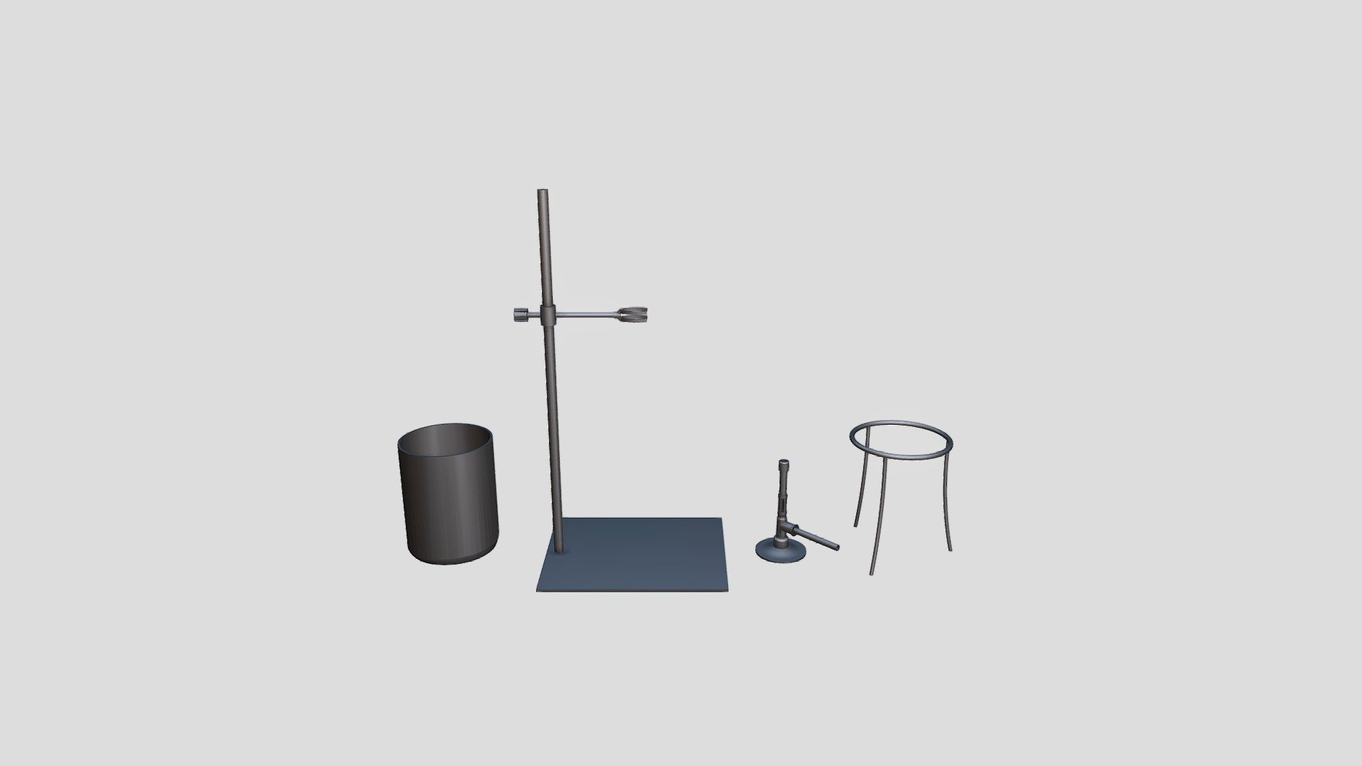 Chemistry: Lab Apparatus and Equipments - 3D model by YueWuAndy ...