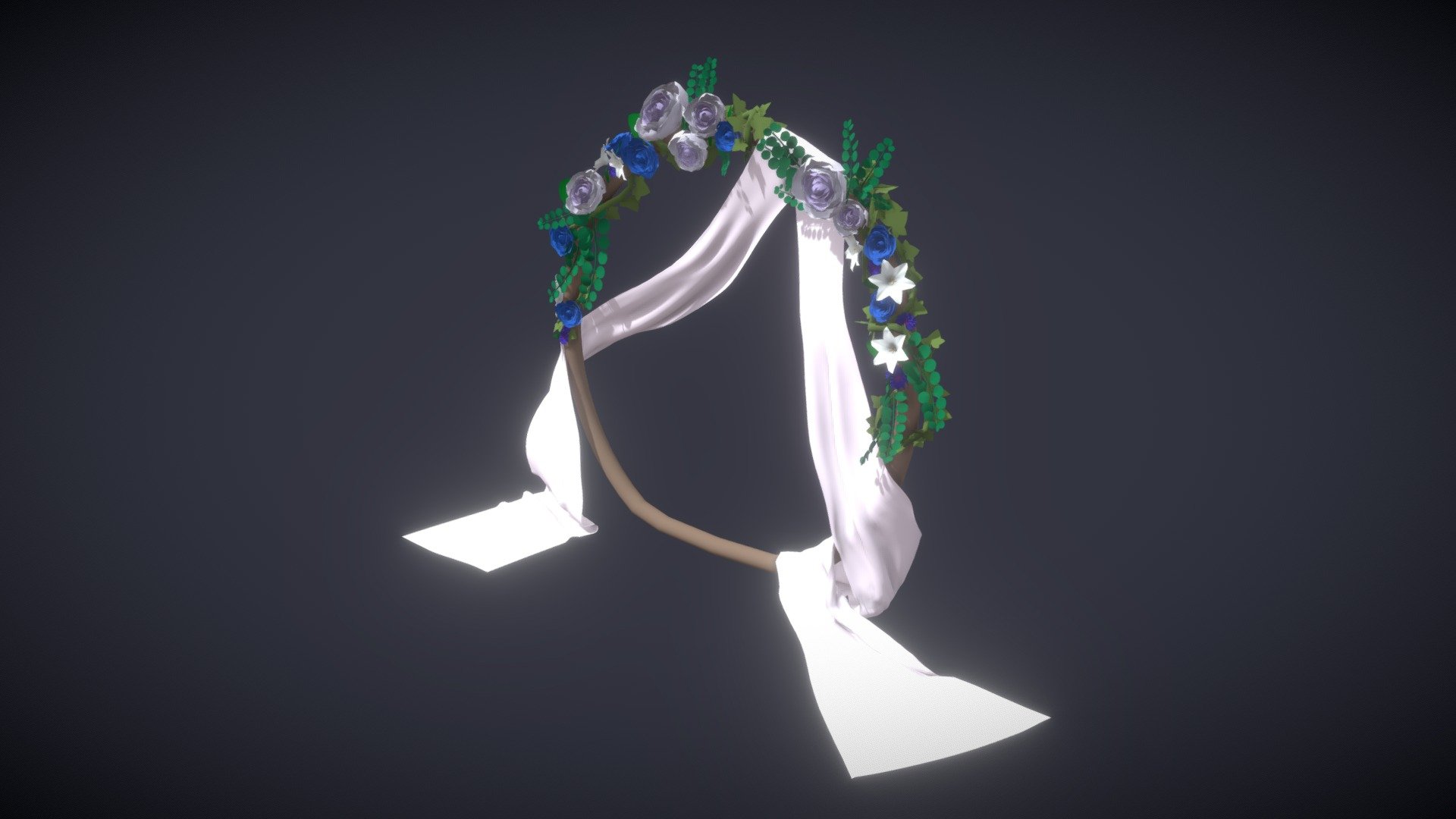 20220518 Wedding Arch - 3D model by dapori [d5f3045] - Sketchfab