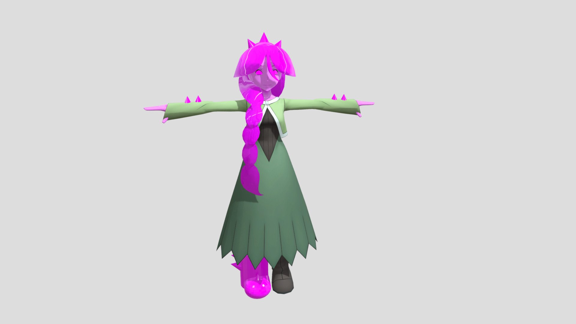 Crystal Zombie Cheryl (pokemon masters) - Download Free 3D model by ...