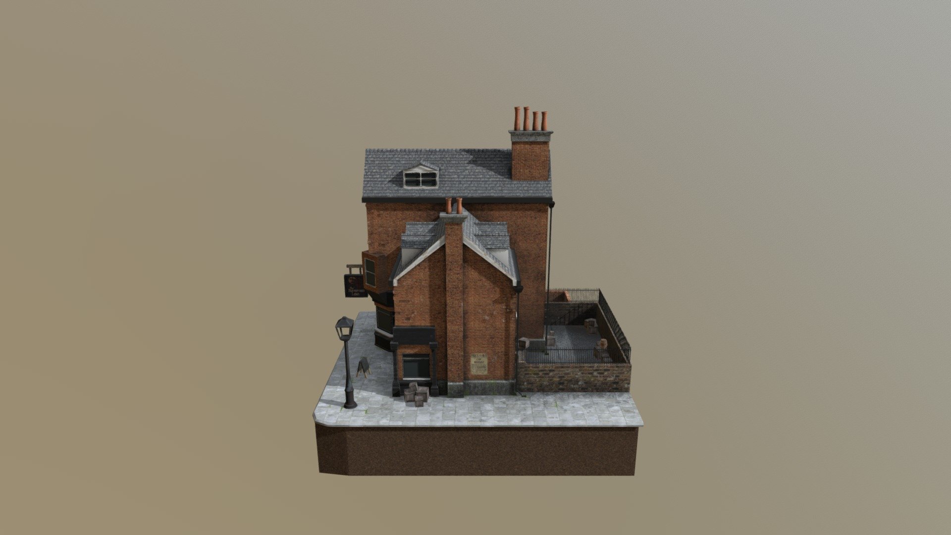 19th Century Pub - 3D model by Jason_Heginbotham (@Jason_Heginbotham97 ...
