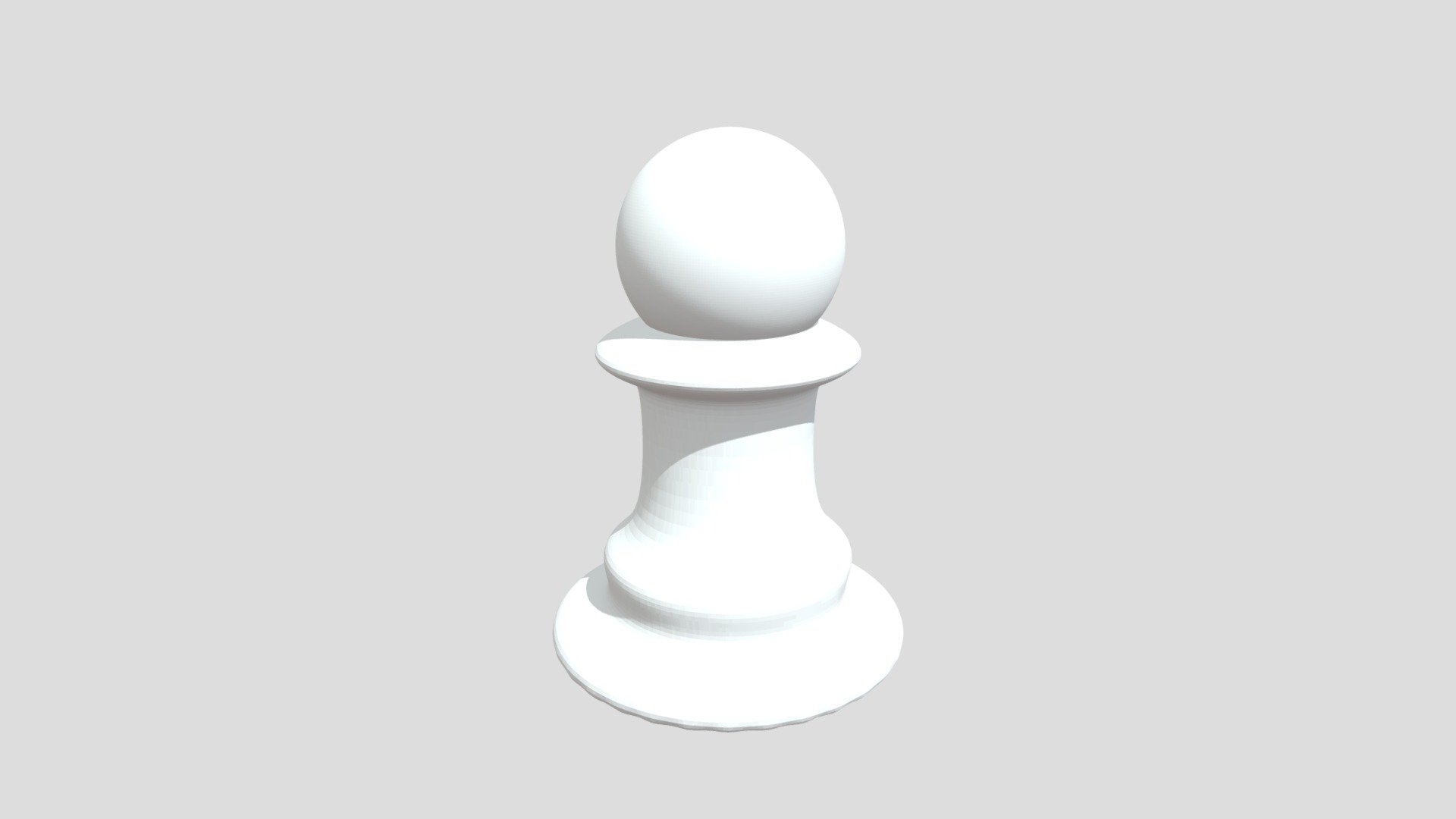 My first model | Pawn - Download Free 3D model by Fila ...