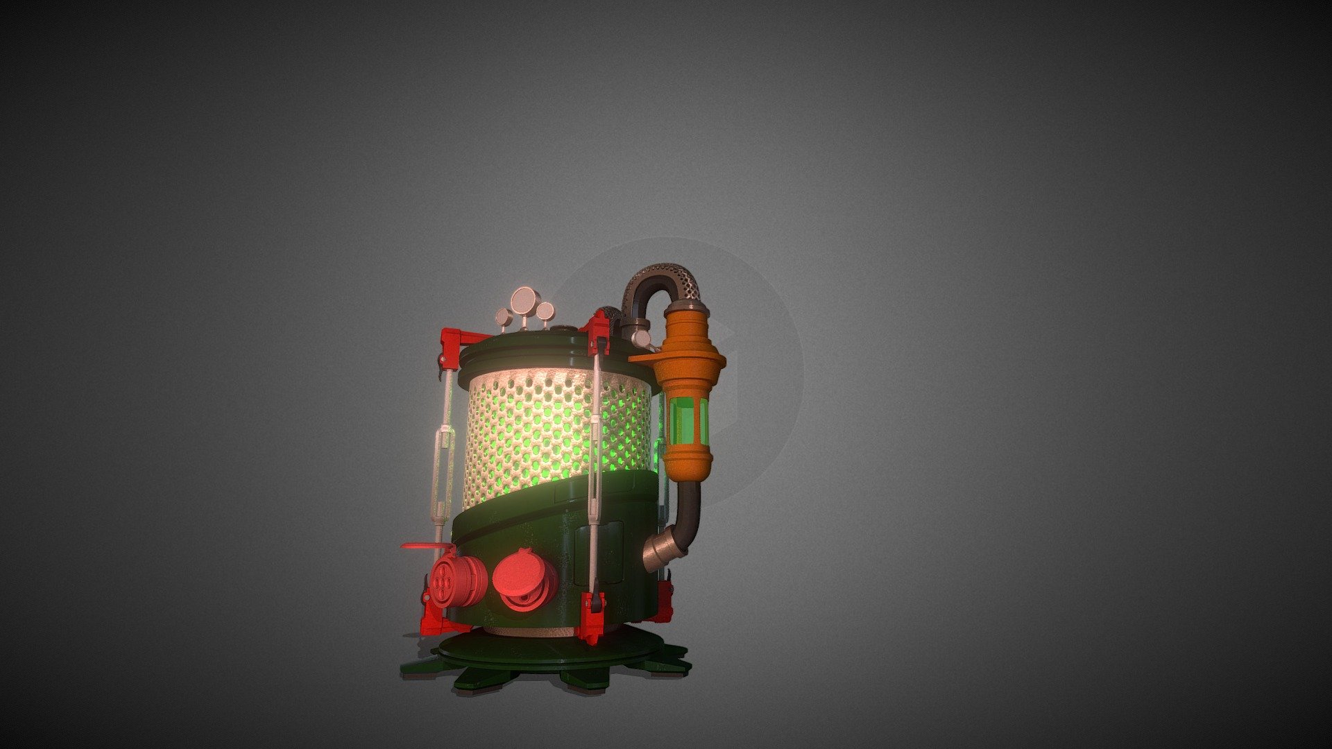 Nuclear power generator N.P.G - 3D model by ANDO3D [d5f53f9] - Sketchfab