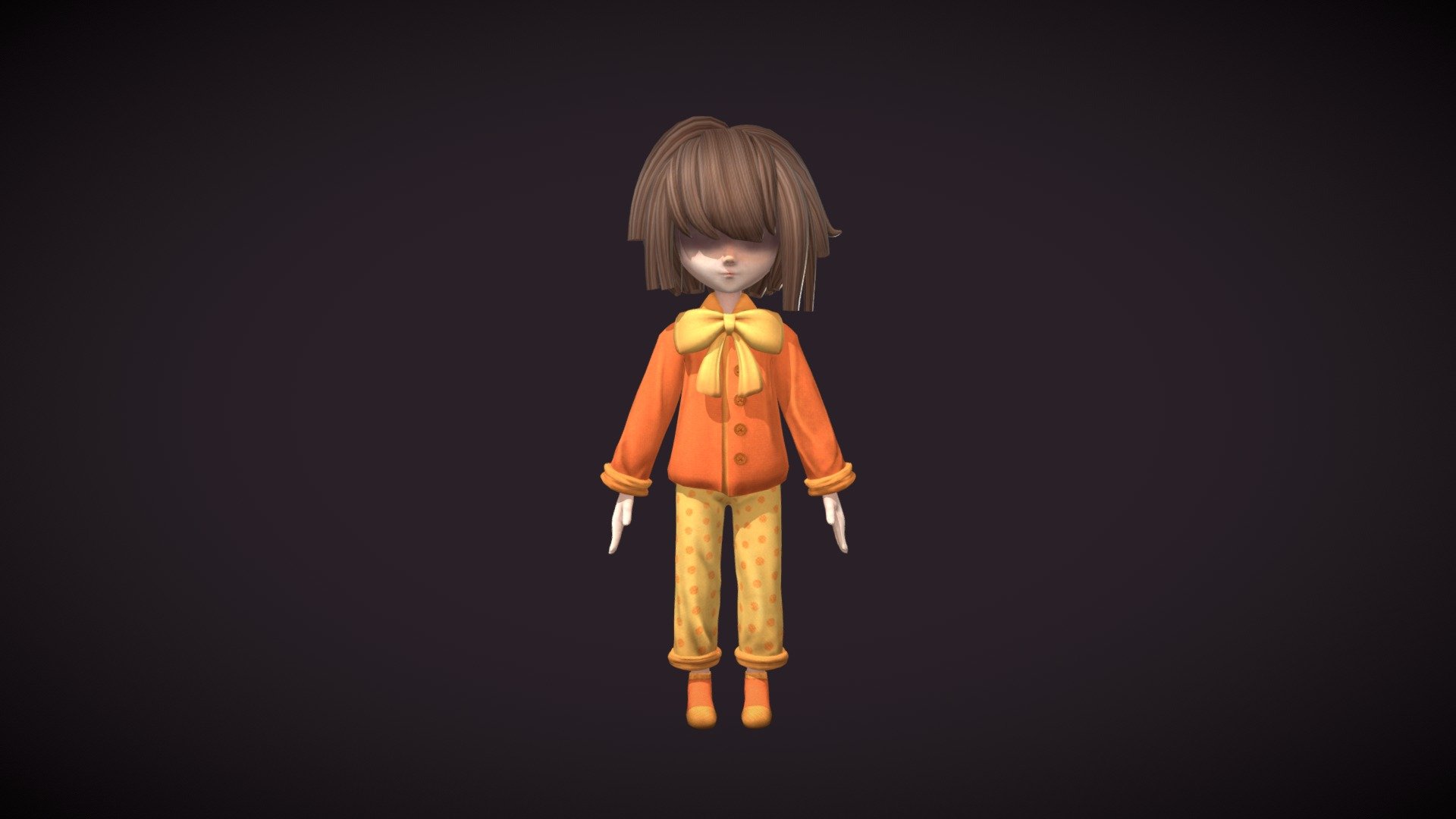 Hope || 3rd Semester Project Character - 3D model by Annabell0806 ...