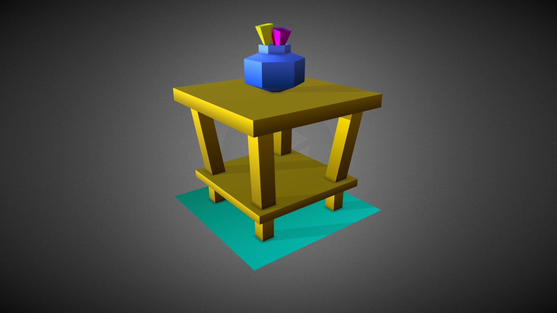 Endtable #HouseholdPropsChallenge - 3D model by JaimeMJ (@jmj1524 ...