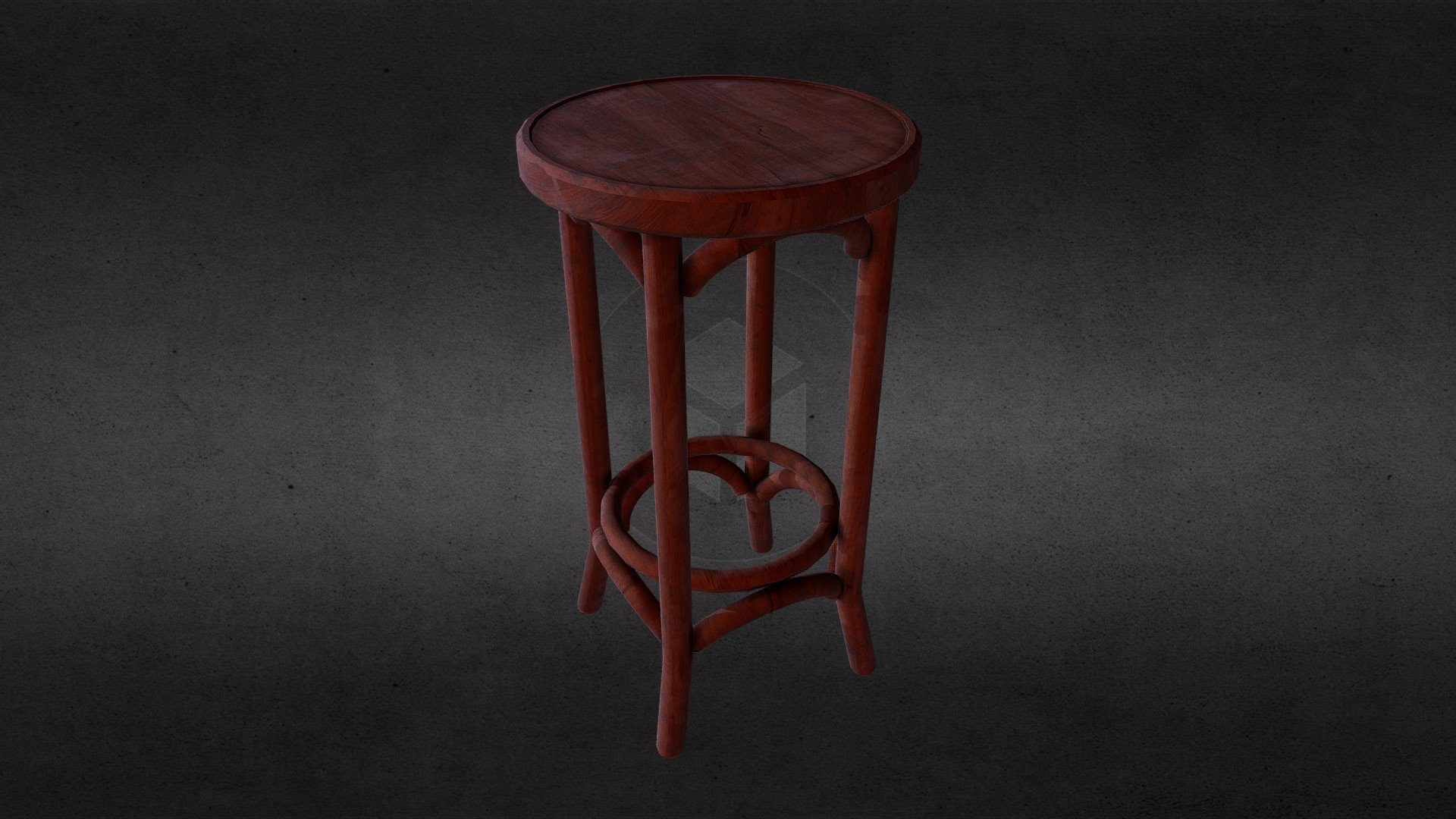 3D Environment - Round Seat - 3D model by Stefan Samuels ...