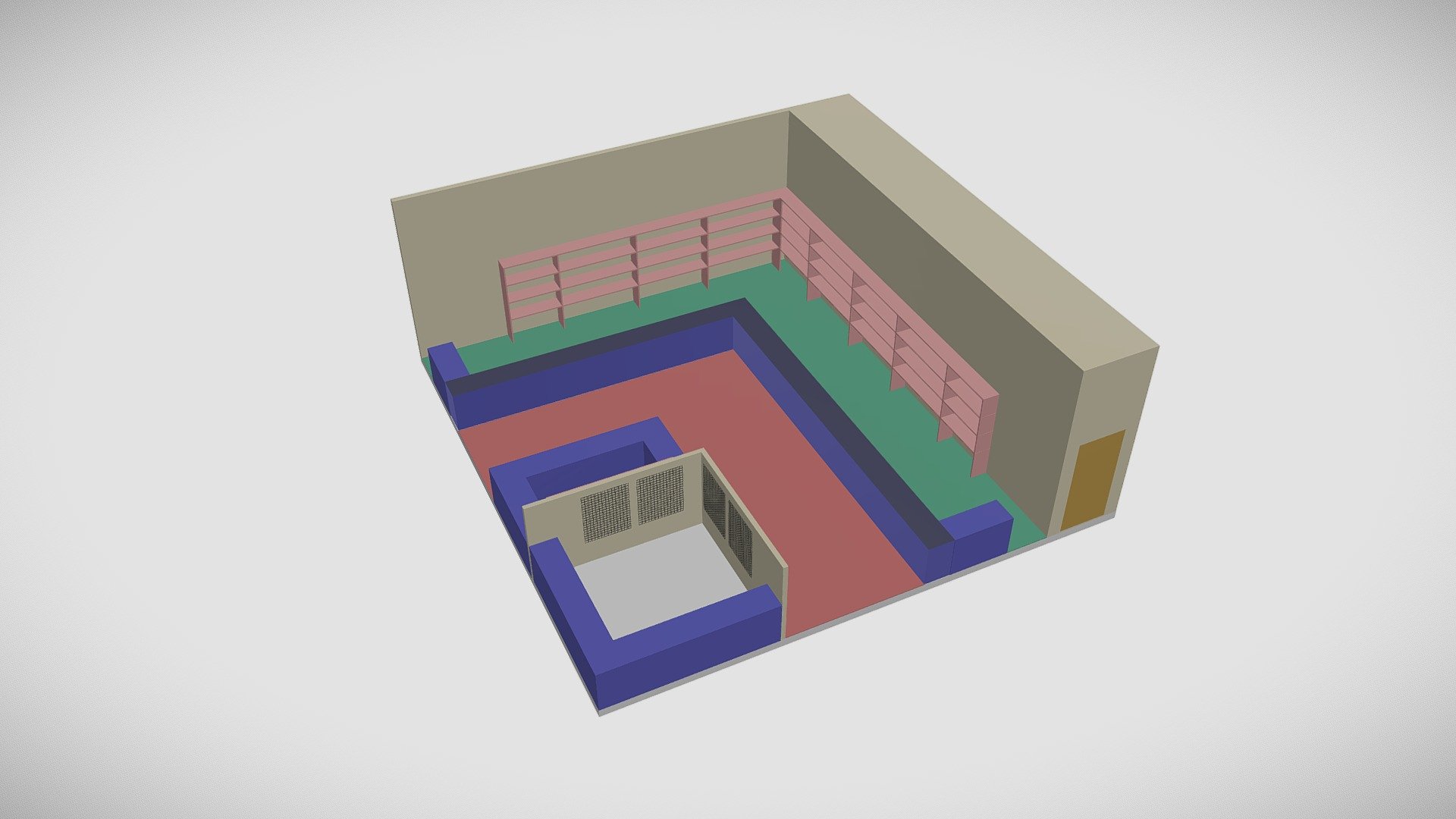 stall - 3D model by rpmukta [d5ff714] - Sketchfab