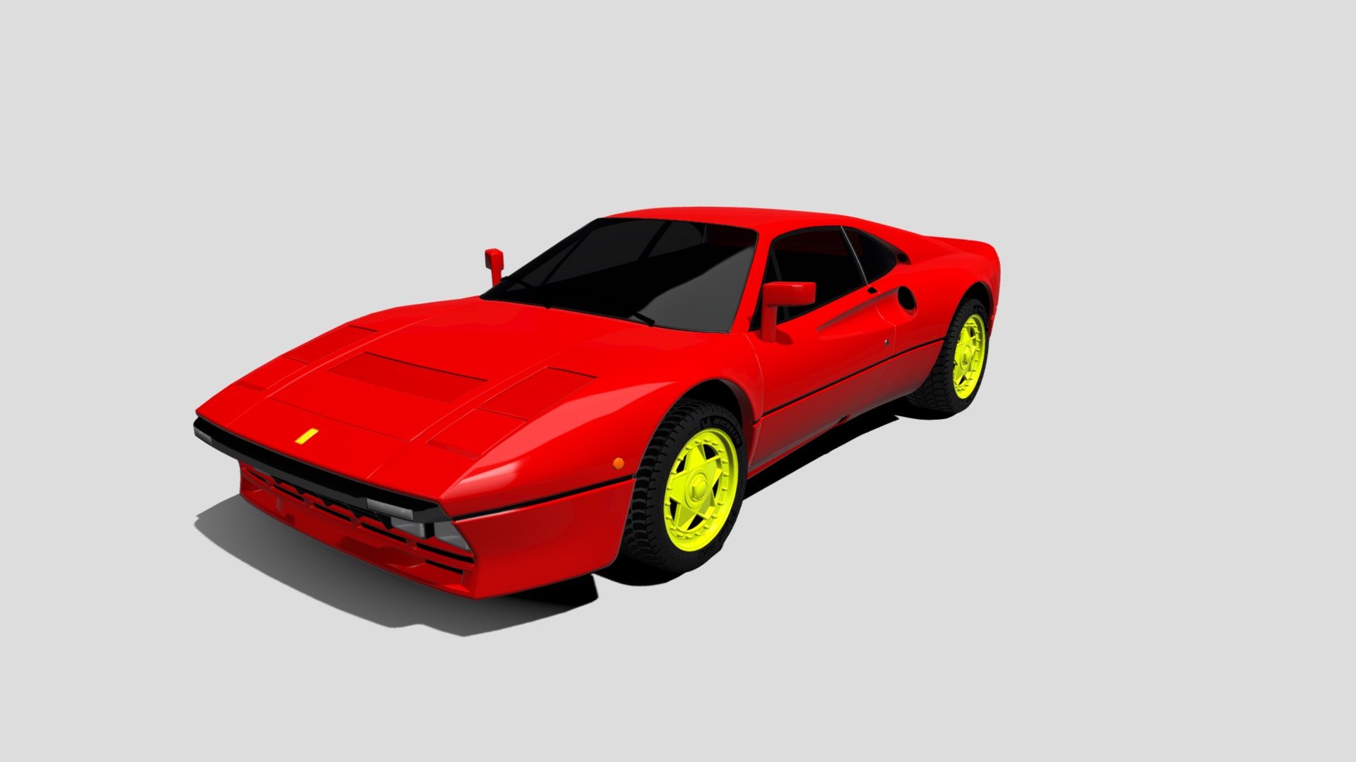 Ferrari - 288 GTO LowPoly - 3D model by mrDiG [d6001d7] - Sketchfab