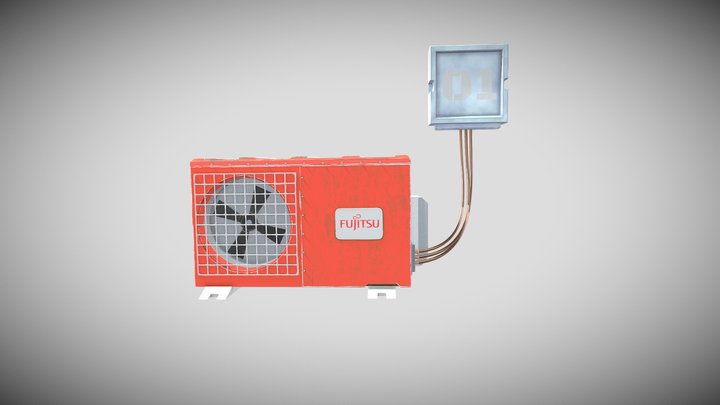 Aircon 3D models - Sketchfab