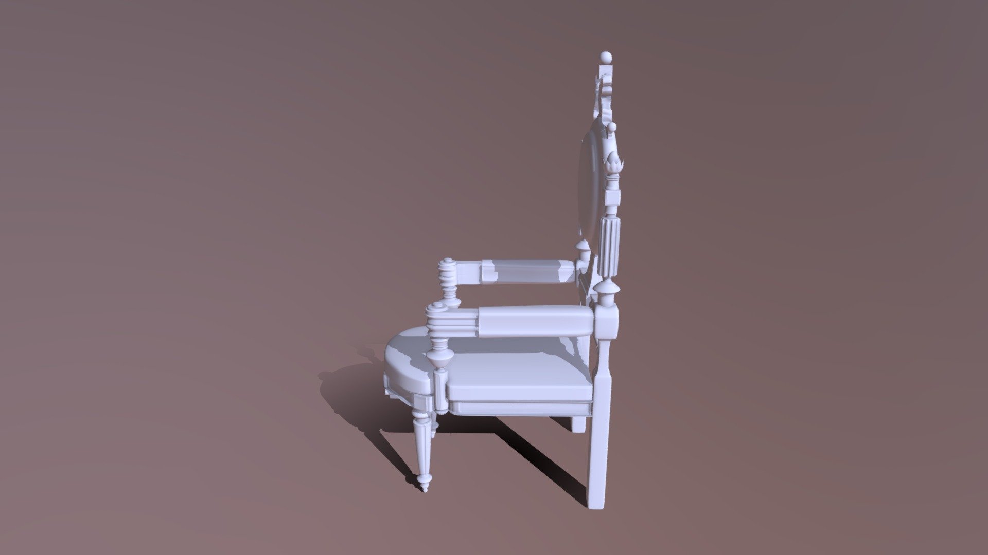 Fancy Chair - 3D model by eetaylor [d601c2d] - Sketchfab
