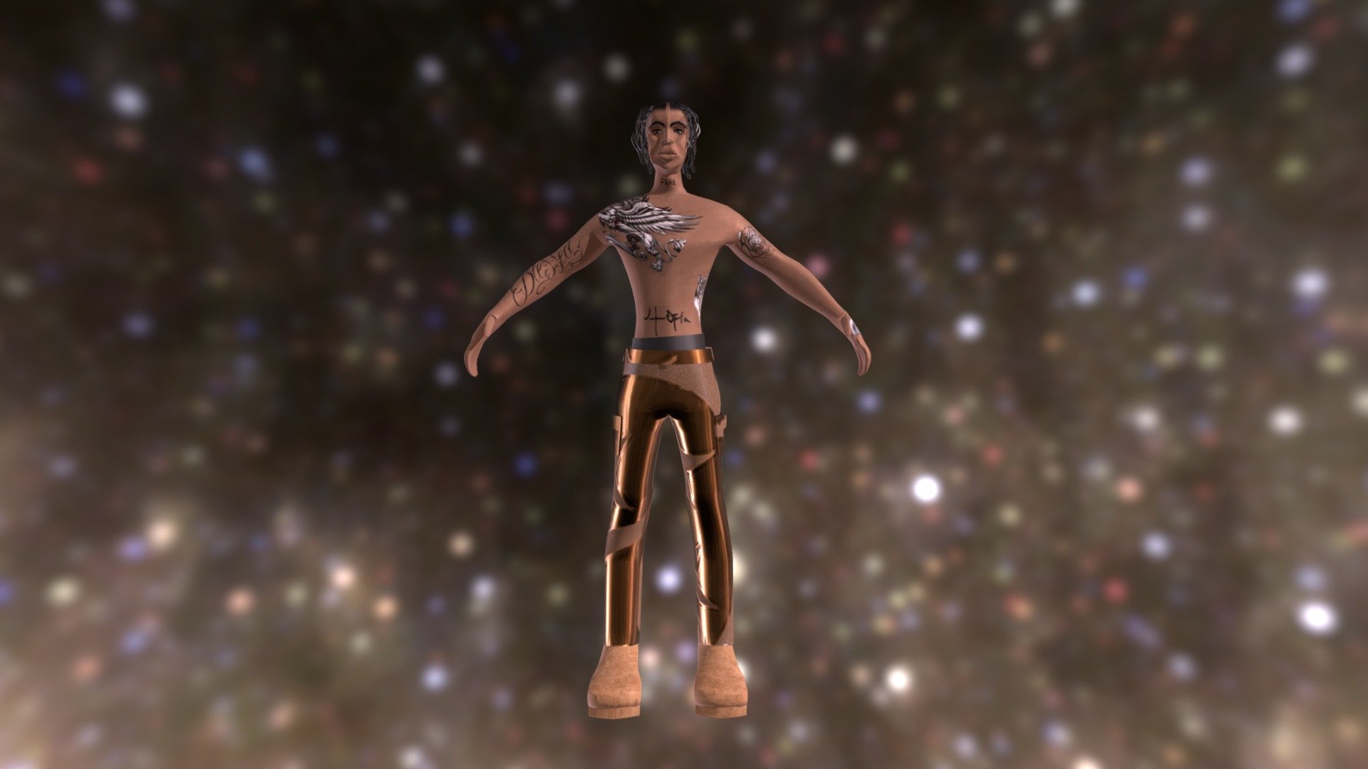 Travis Scott – High-Quality 3D Model - 3D model by James Chilumba ...