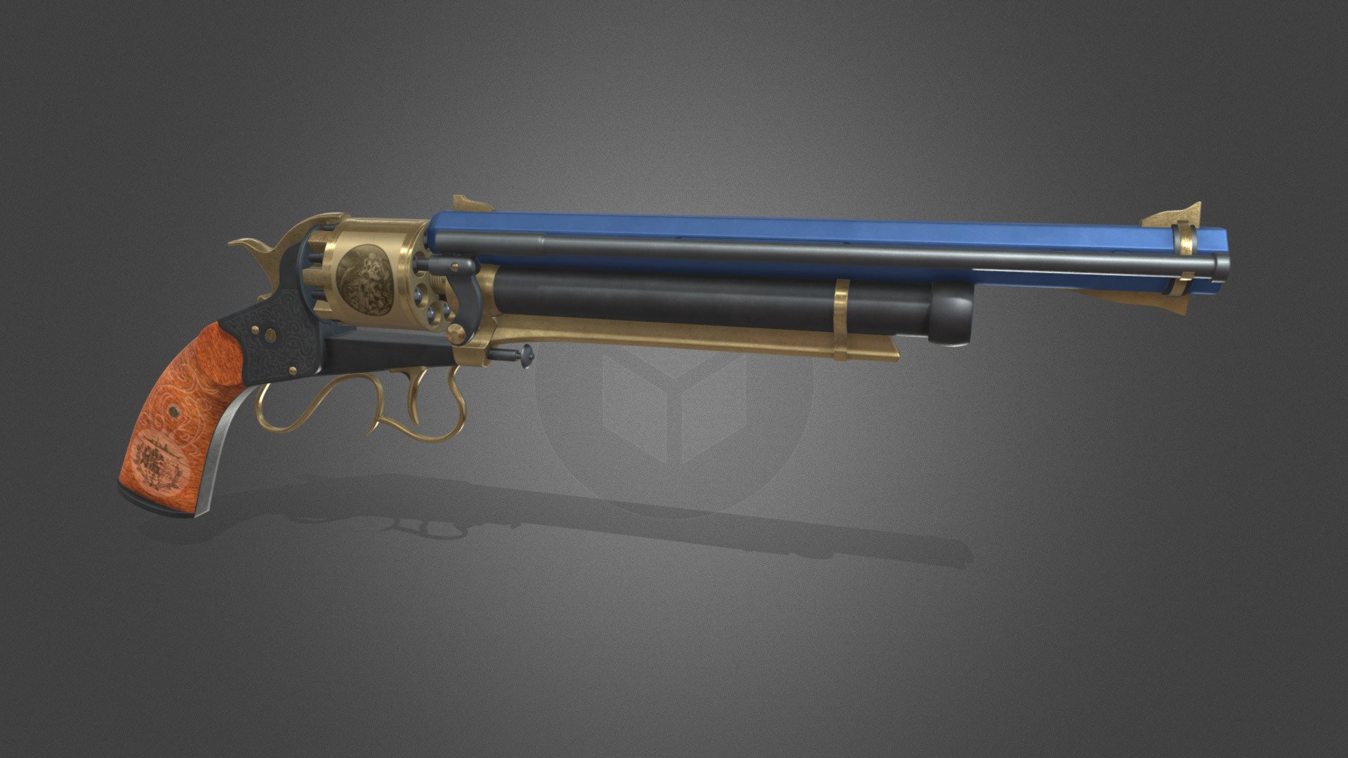 FFXIV - Revolver Concept (Commission) - 3D model by DenalCC1010 ...