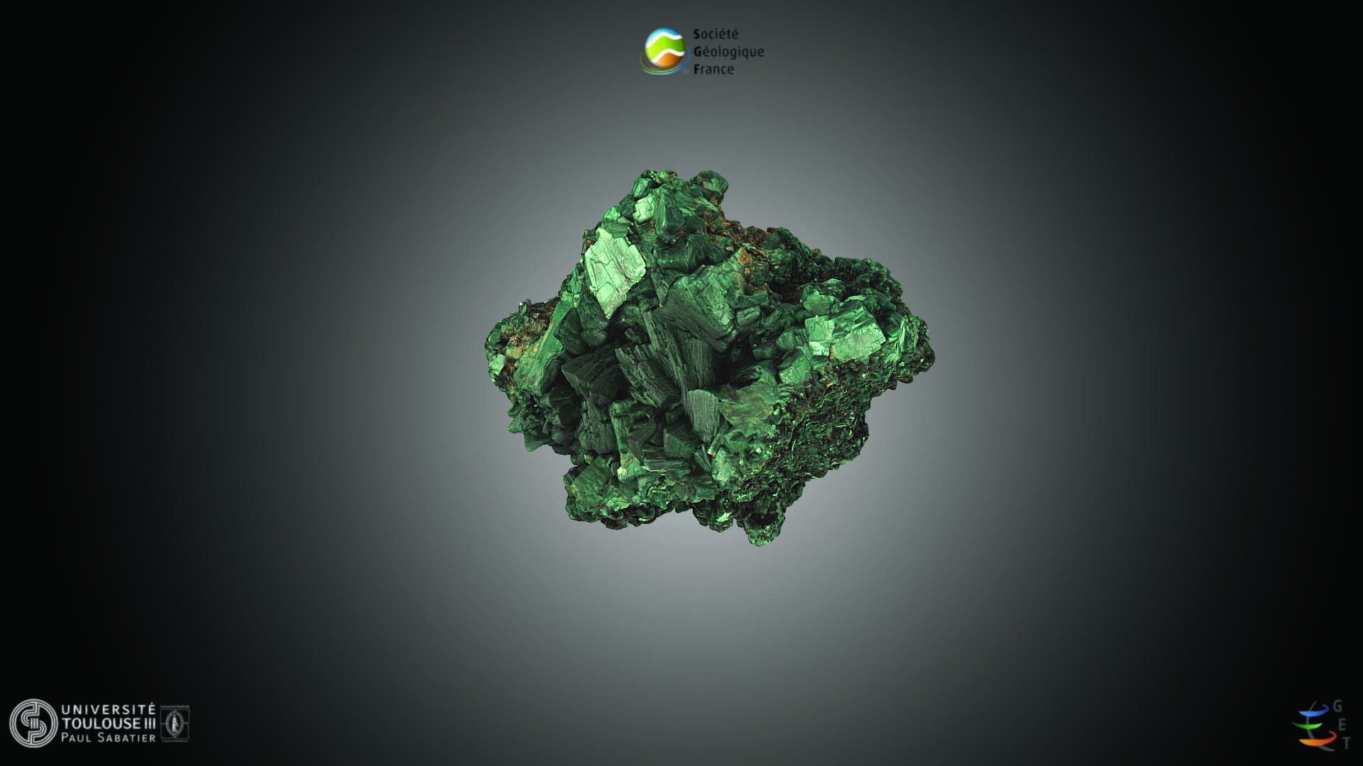 Mineral - Torbernite - Download Free 3D model by Société Géologique de ...