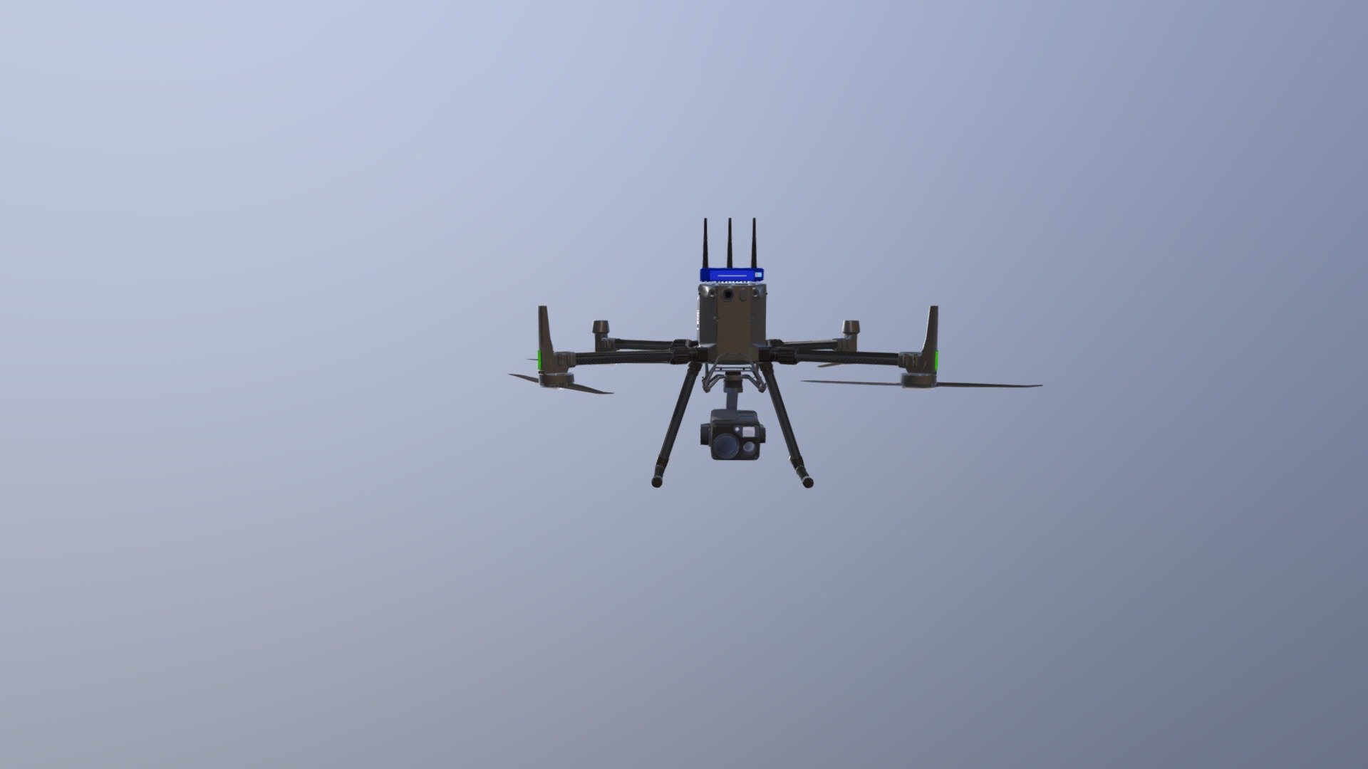 DJI M300 Drone animated - Download Free 3D model by UL (@unmanned ...