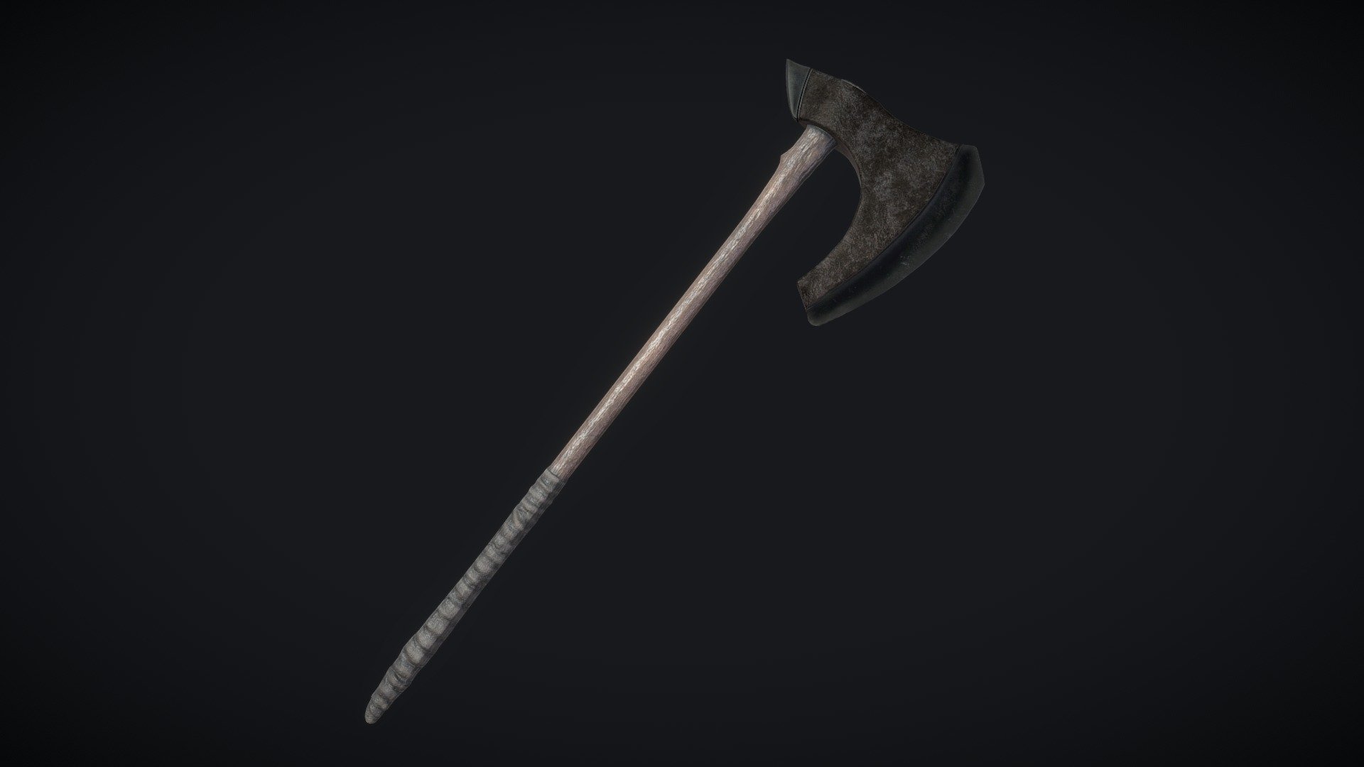 Heavy Iron Battleaxe - Buy Royalty Free 3D model by nox_xrt [d60674b ...