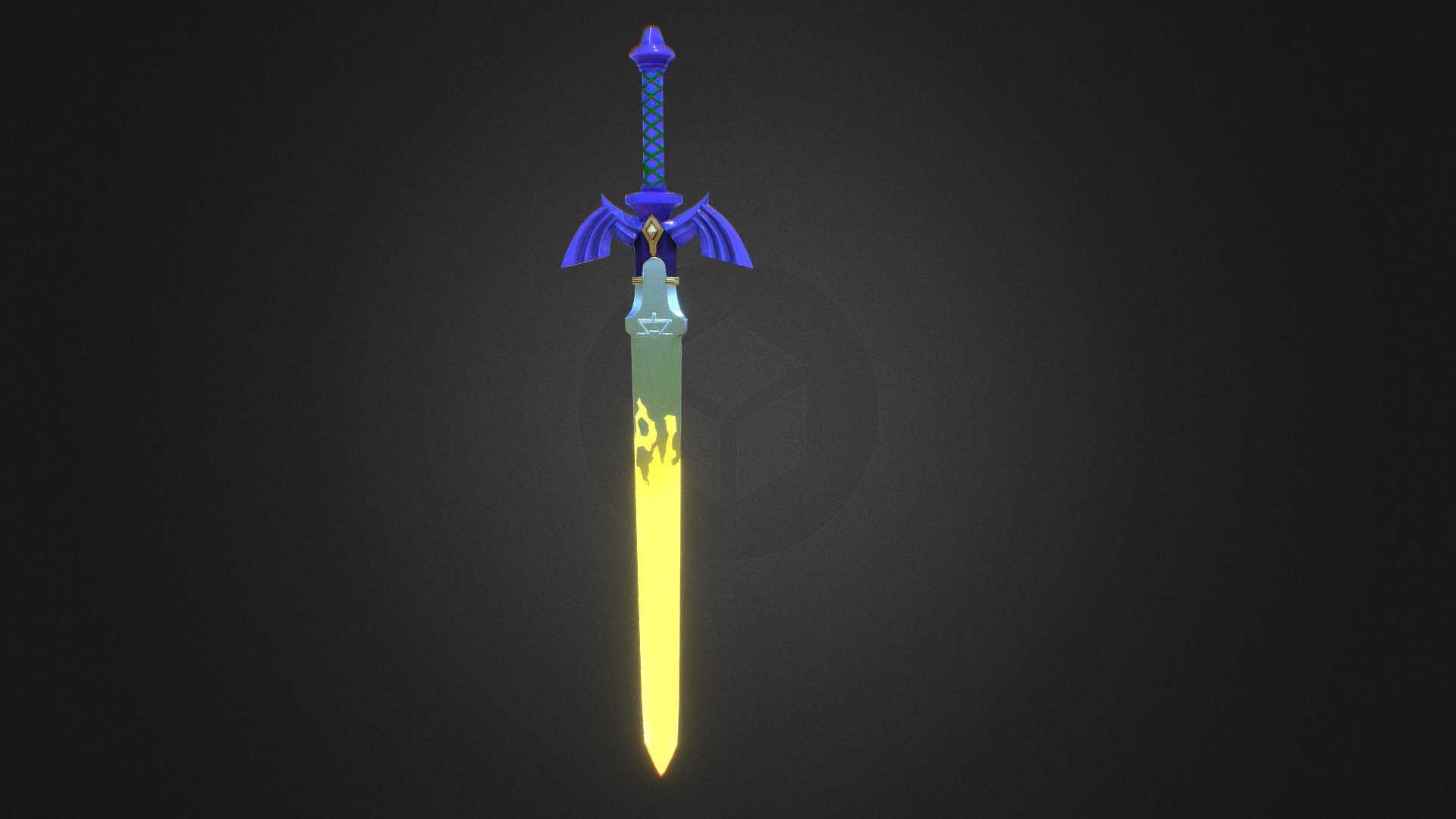 SketchFab_Master_Sword - 3D model by cassy_lou_creates ...