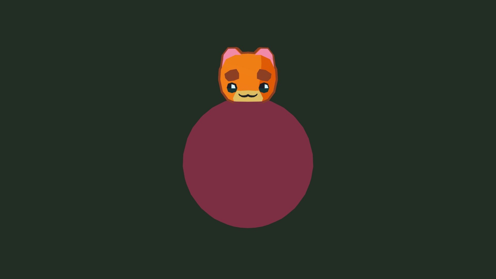 Cat Head& Ball - 3D model by thony.g09 [d607d9e] - Sketchfab