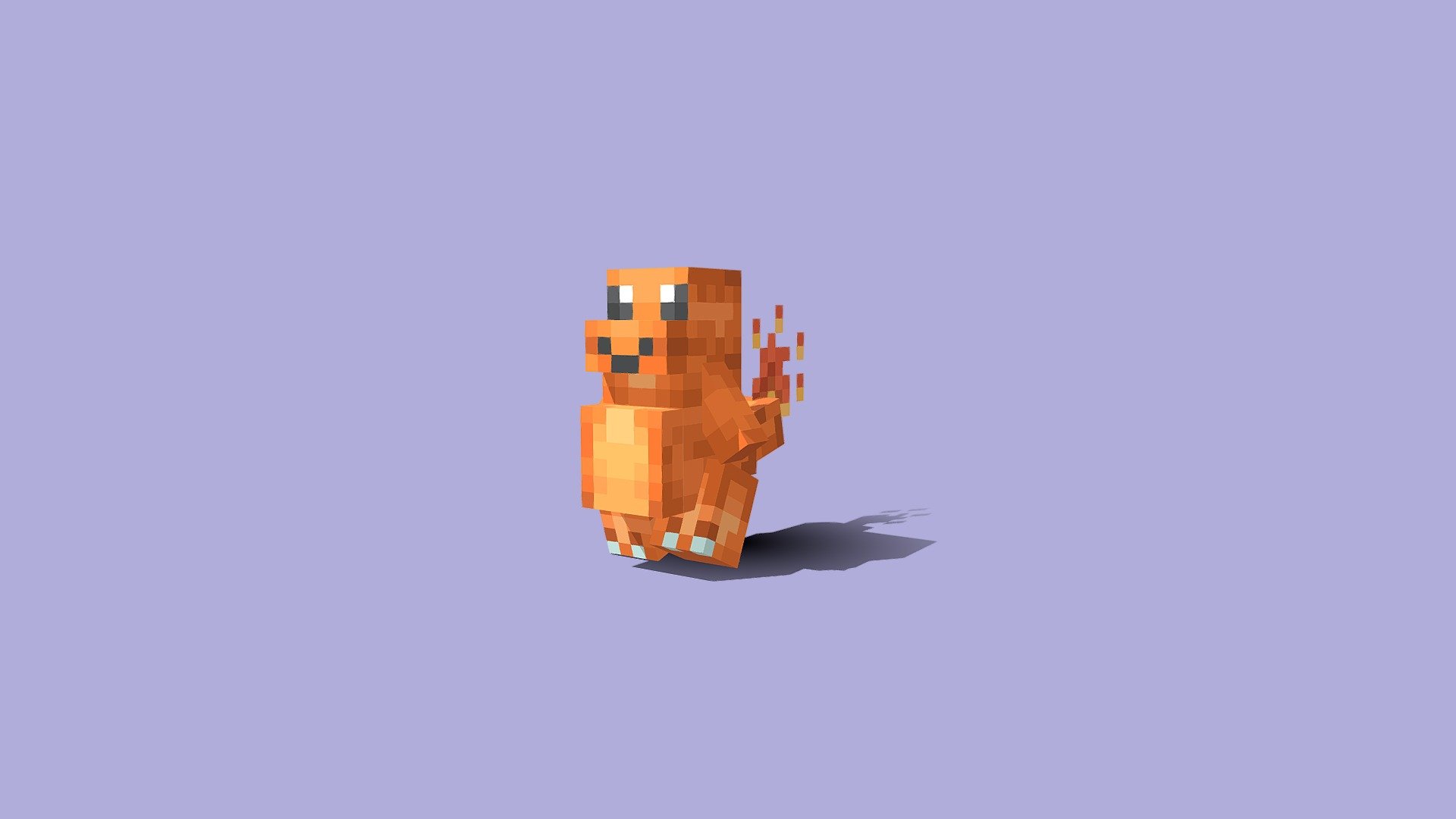 Charmander - 3D model by Peptz (@Kepz) [d6097ea] - Sketchfab