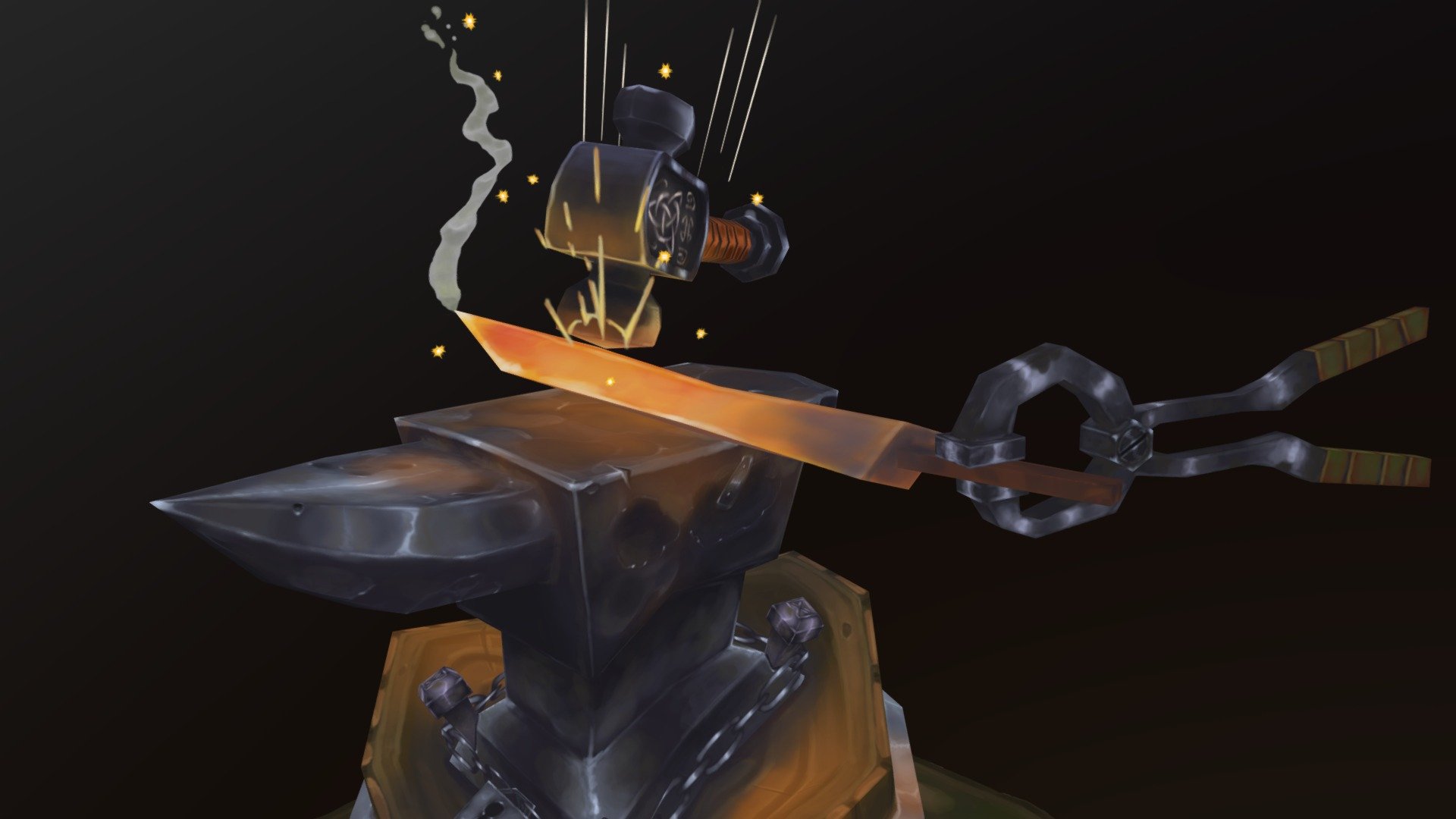 Forge - 3D model by orisys [d6098b8] - Sketchfab