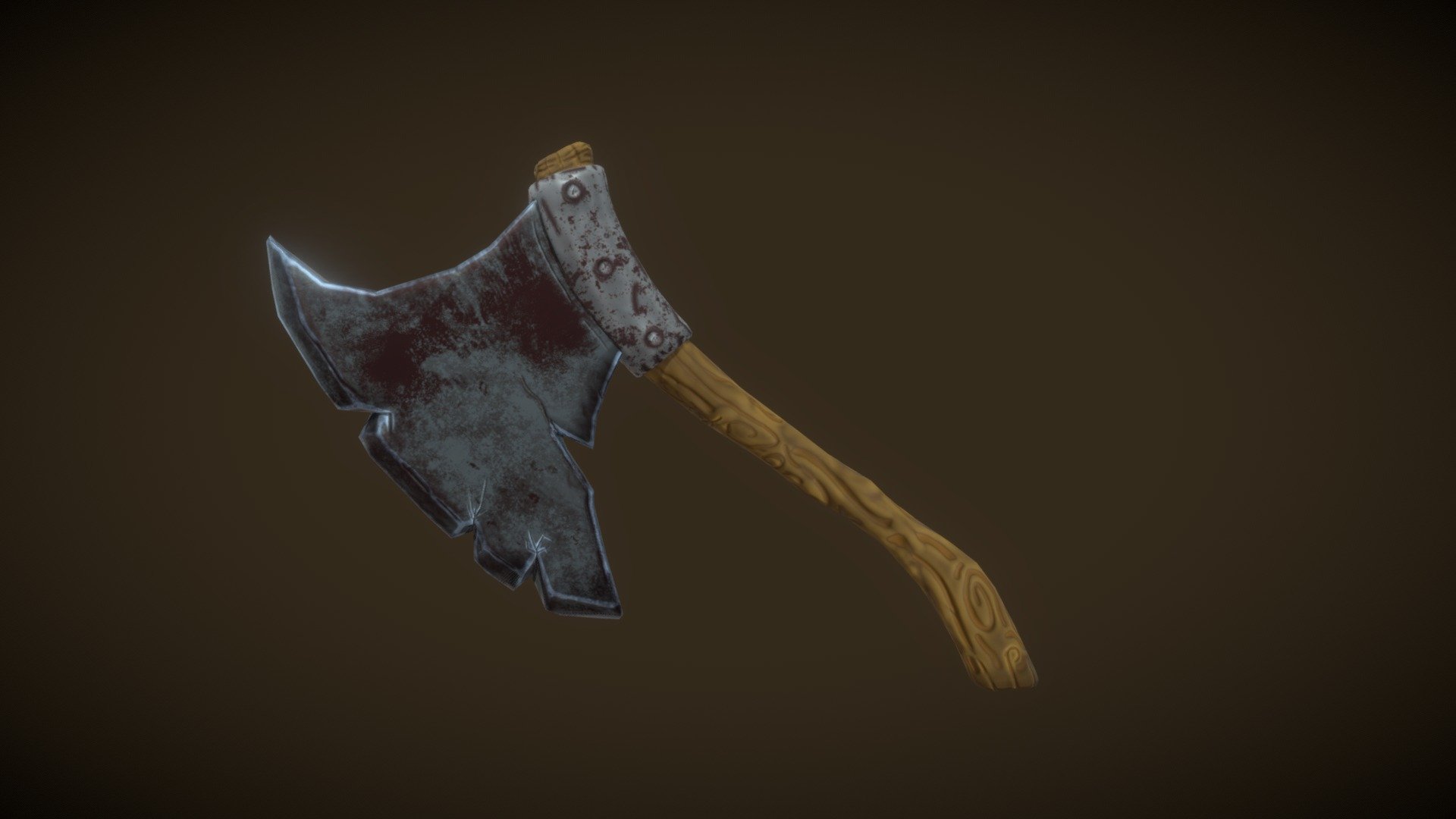 Stylized Axe - Download Free 3D model by tambajrmelvin [d60bfc0 ...