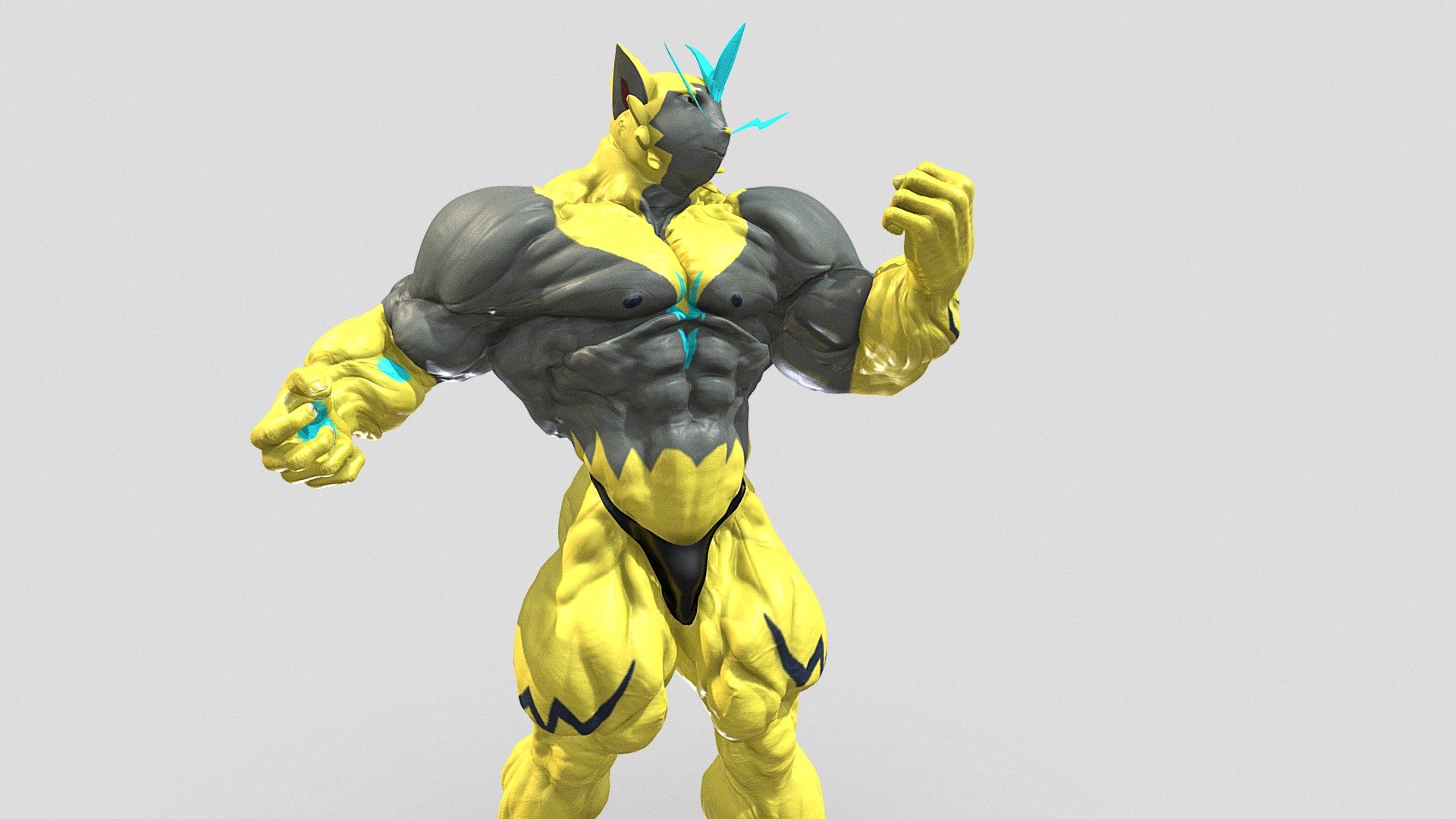 Zeraora - 3D model by John Doe (@atx214741) [d60c082] - Sketchfab