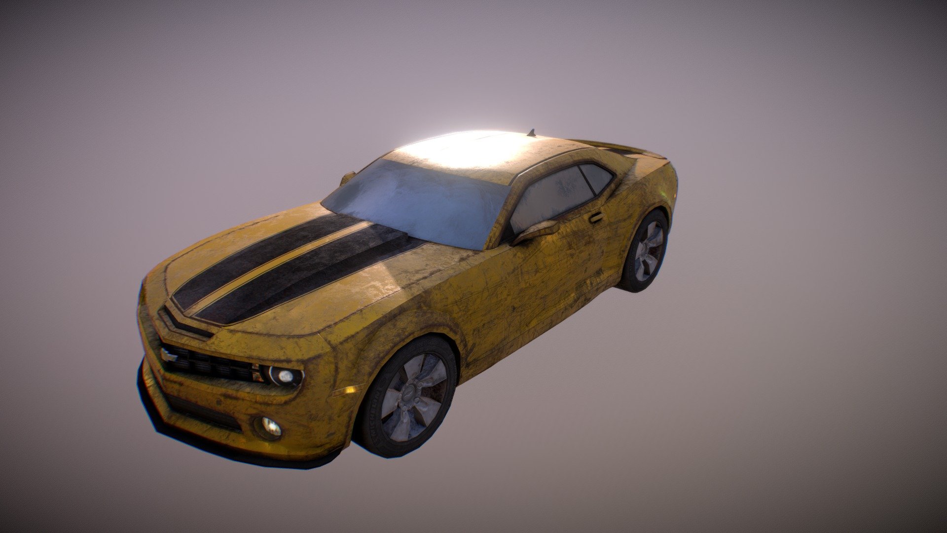 Chevrolet Camaro for Videogame - 3D model by serdialcgi [d60e489 ...