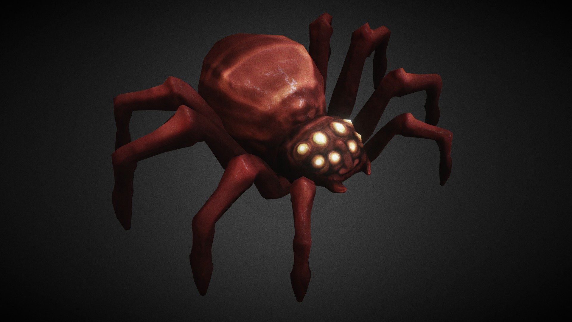CartoonSpider - 3D model by target (@target2) [d60e584] - Sketchfab