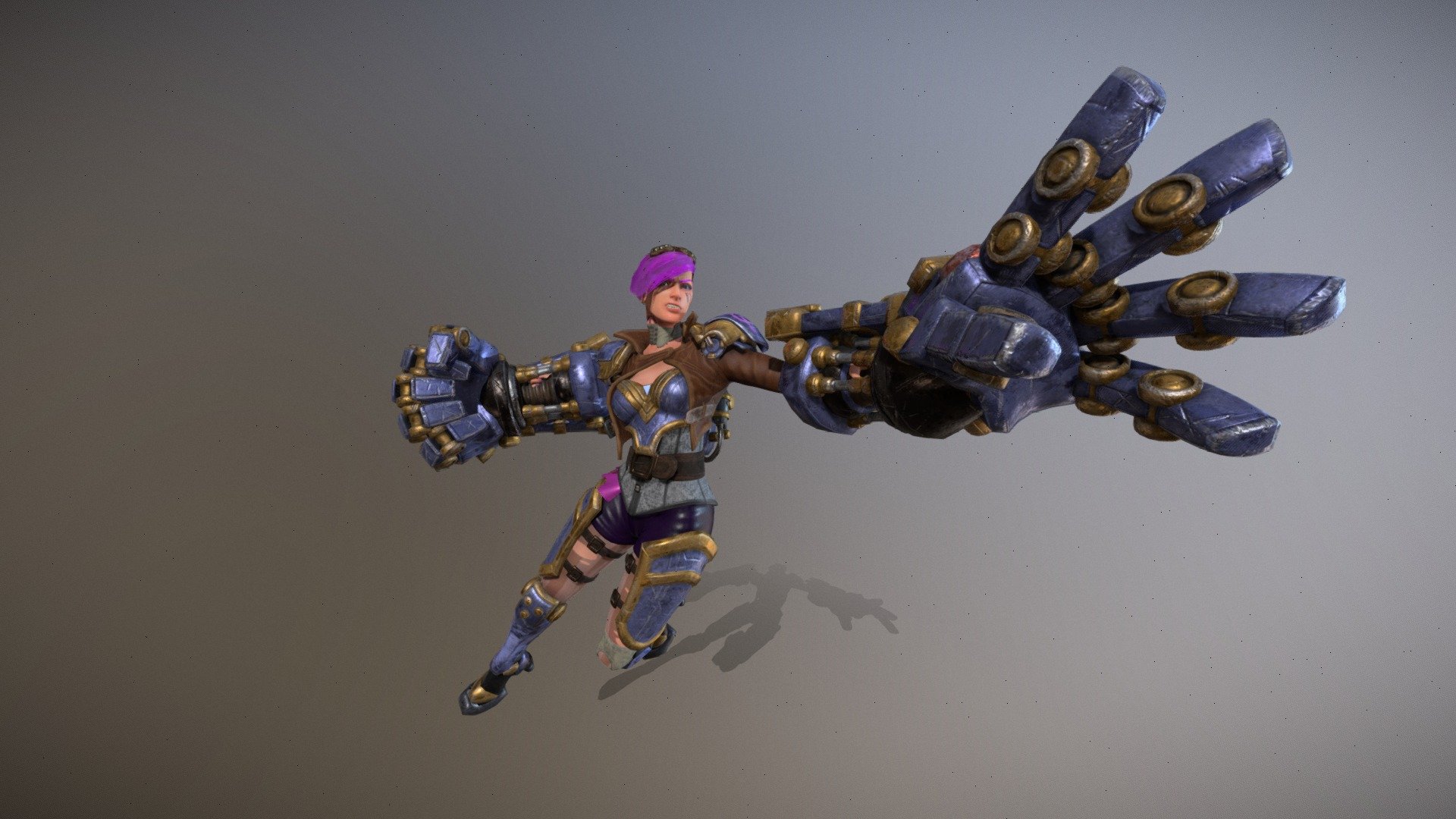 Vi (Rigged with riggify) - Buy Royalty Free 3D model by Woophy ...
