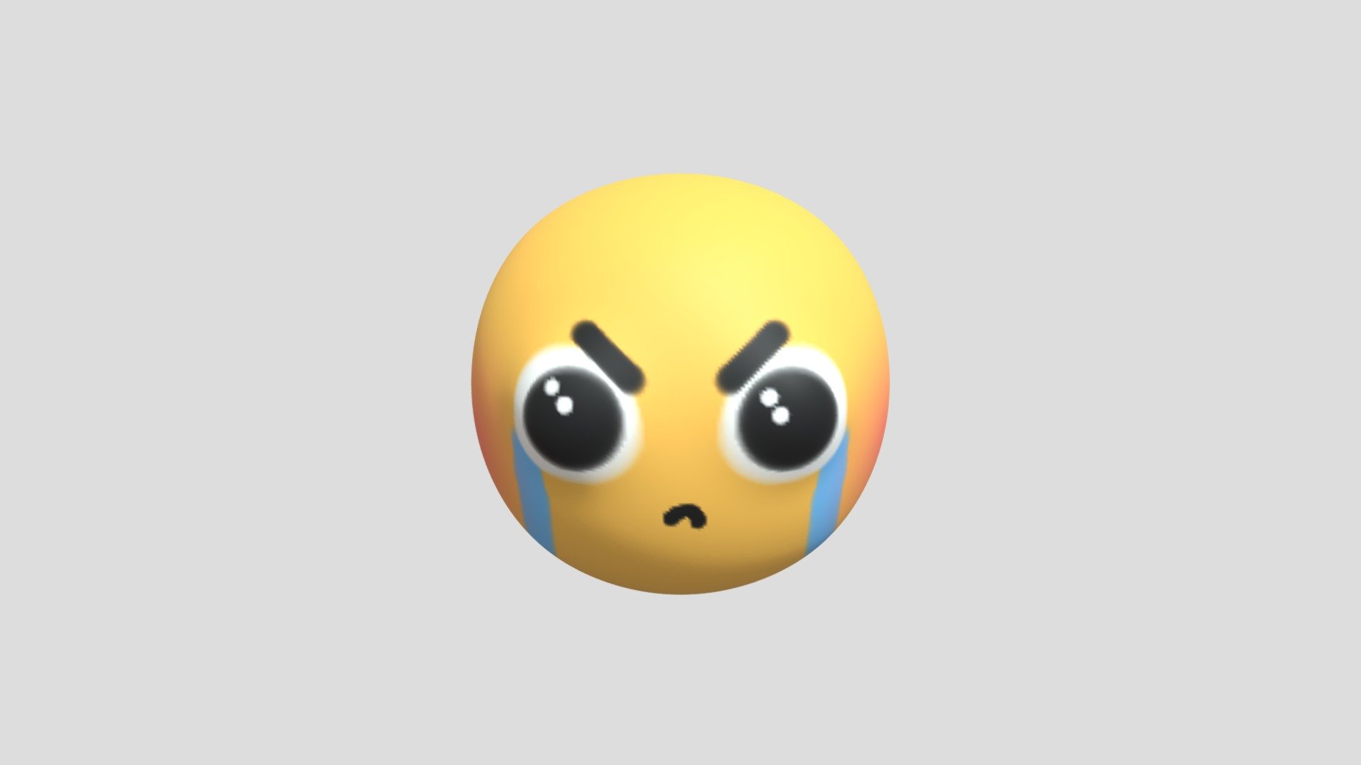 sad emoji :( - 3D model by FRFX (@esauce1) [d60fc7f] - Sketchfab